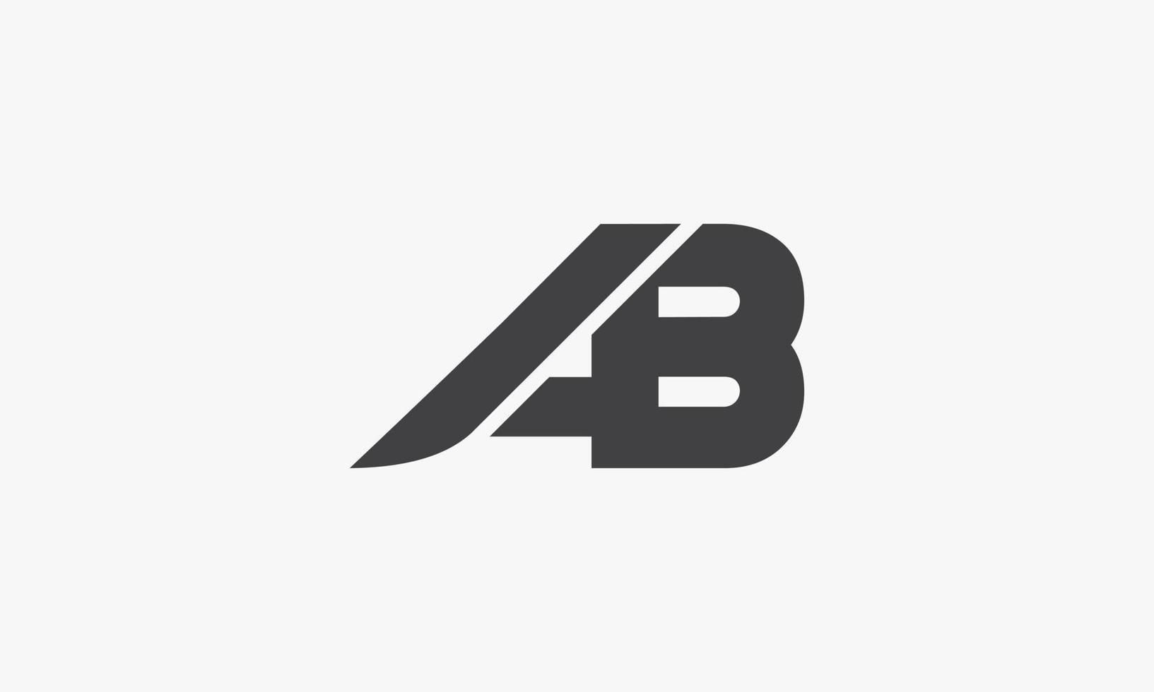 AB Letter Logo Concept Isolated On White Background 4701751 Vector Art ab-letter-logo-concept-isolated-on-white-background-4701751-vector-art
