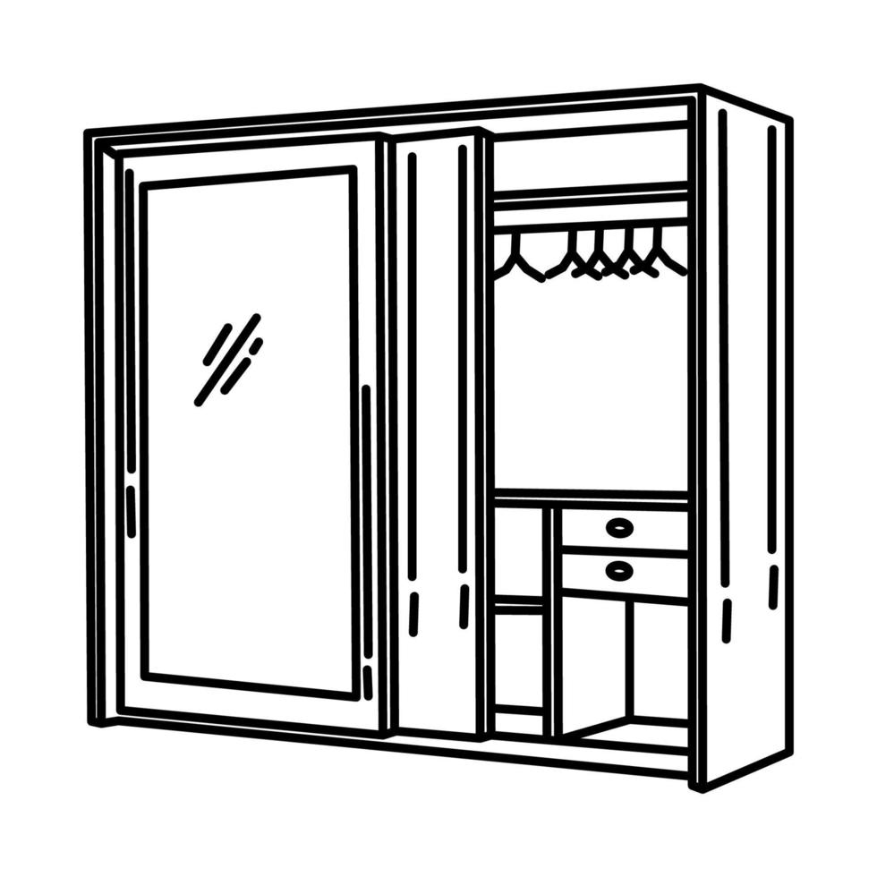 Wardrobe Icon Doodle Hand Drawn Or Outline Icon Style 4707221 Vector Art At Vecteezy