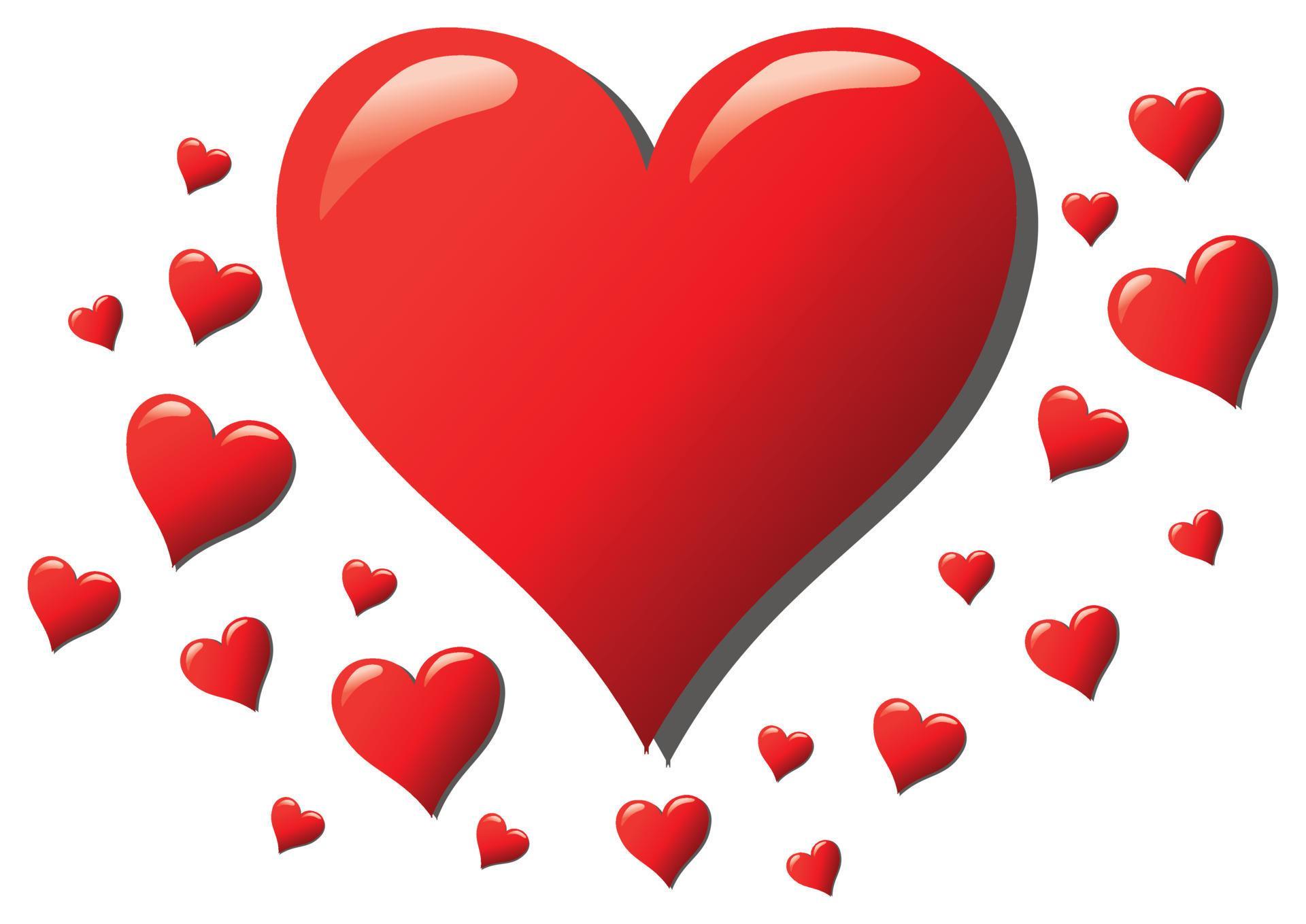 San Valentín Amor Corazón Fondo De Corazón Decorativo Corazón Rojo