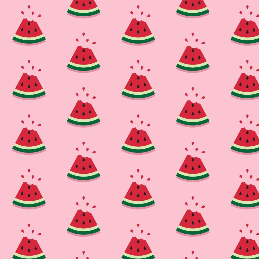 Watermelon pattern background design. vector illustration 4708660 ...