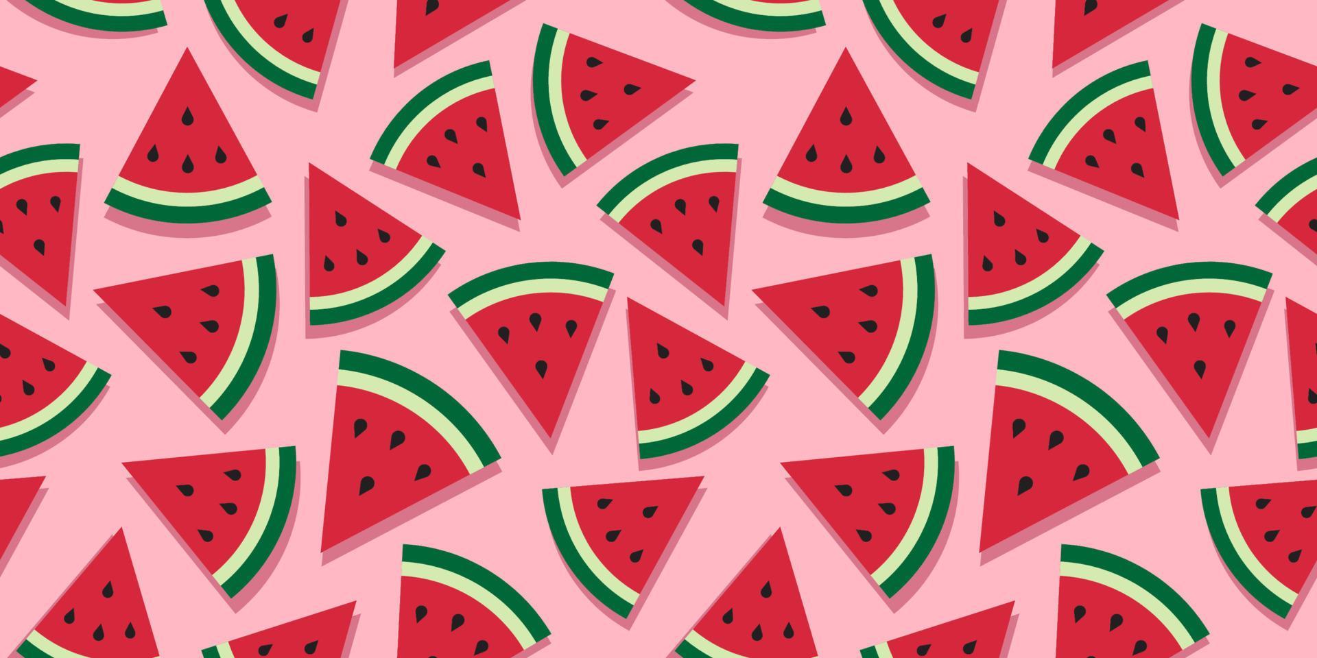 Watermelon pattern background design. vector illustration 4708970 ...