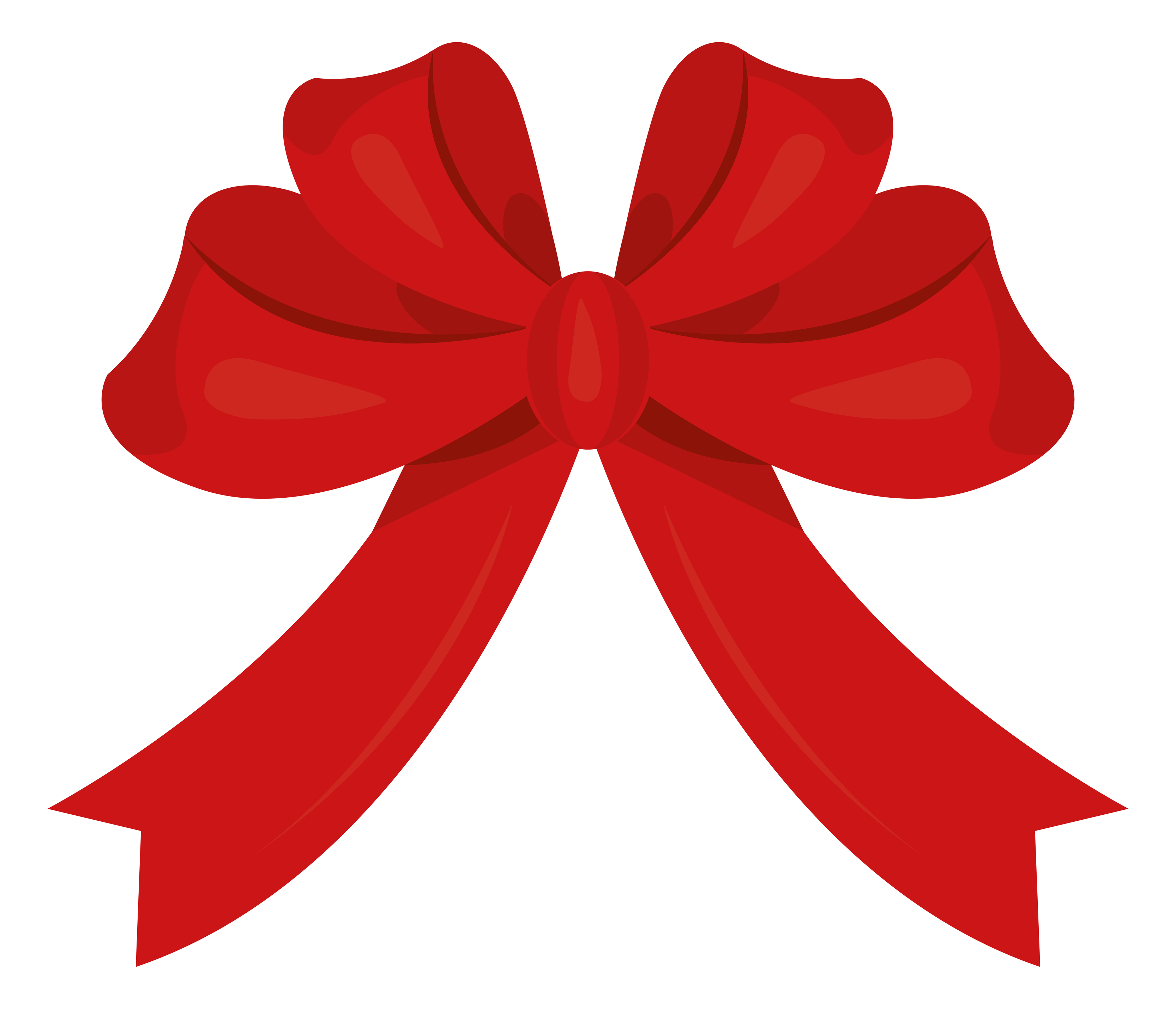 red ribbon bow decoration 4713730 Vector Art at Vecteezy