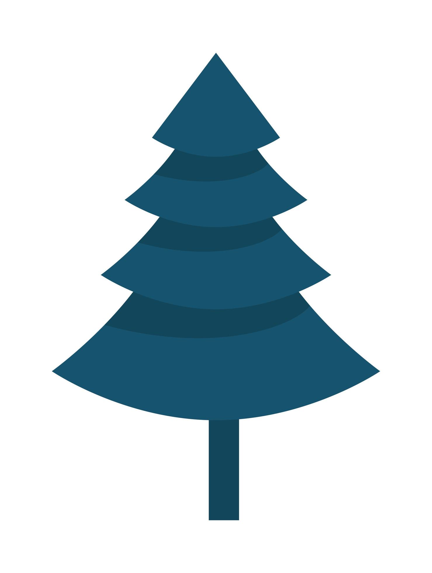 pine tree plant 4713991 Vector Art at Vecteezy