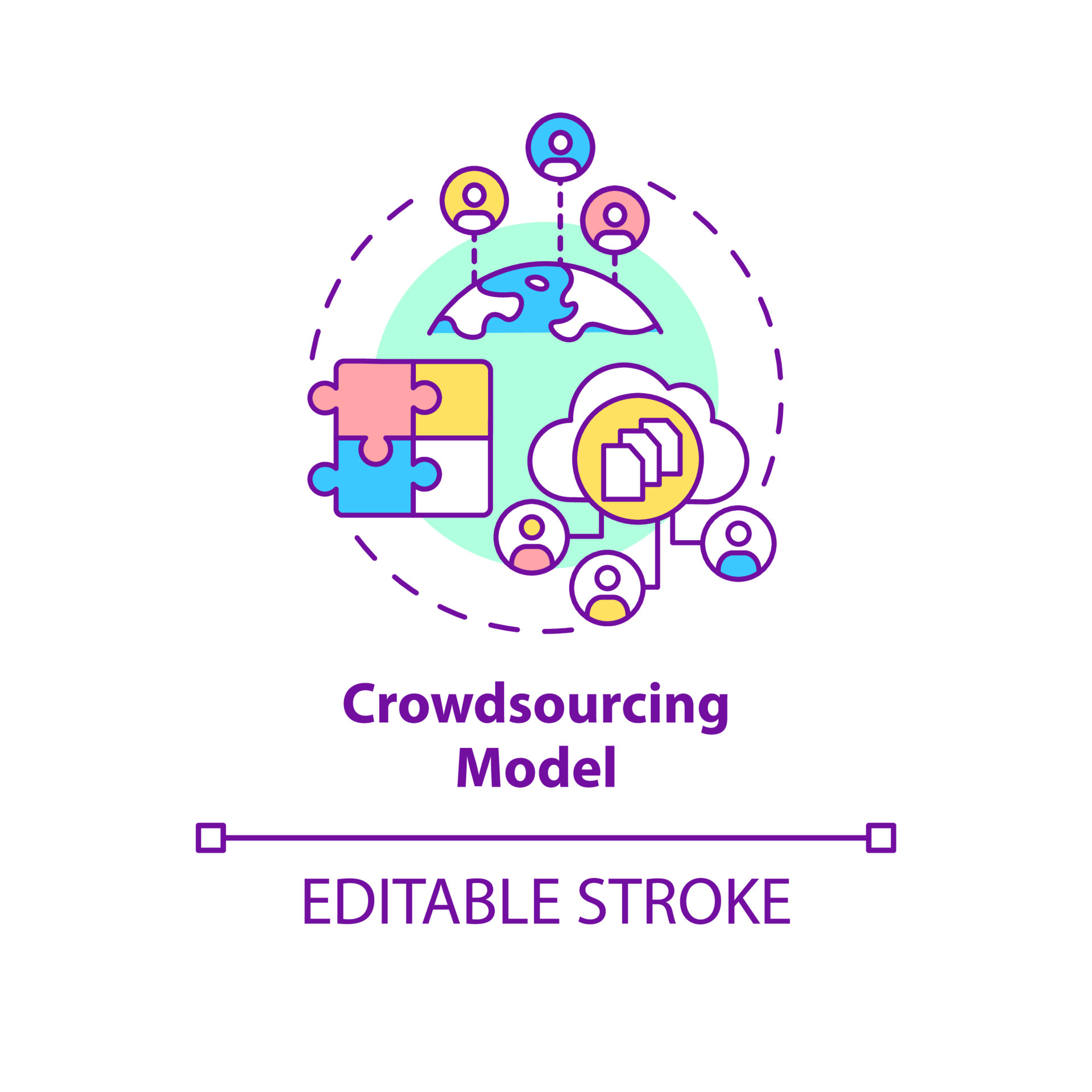 Crowdsourcing Icon