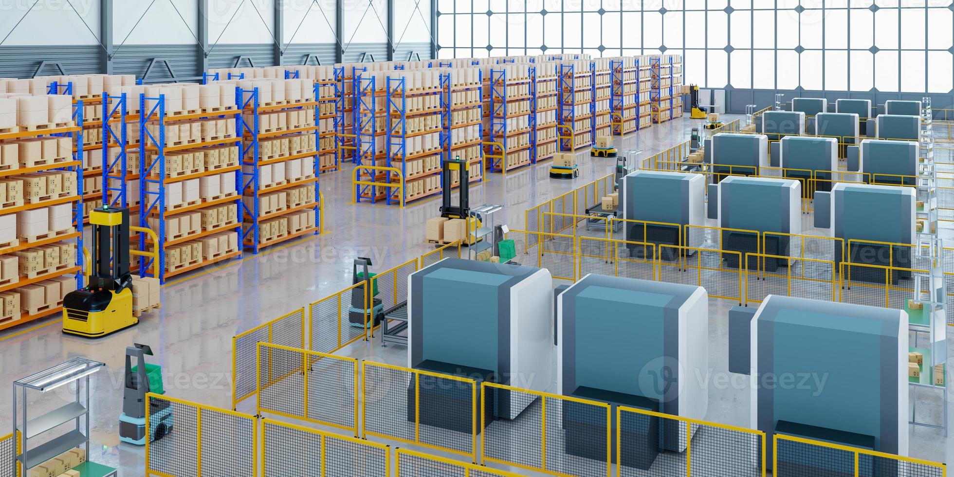 AGV robots efficiently sorting hundreds of parcels per hour. 4725330 ... AGV robots efficiently sorting hundreds of parcels per hour. 4725330 ...