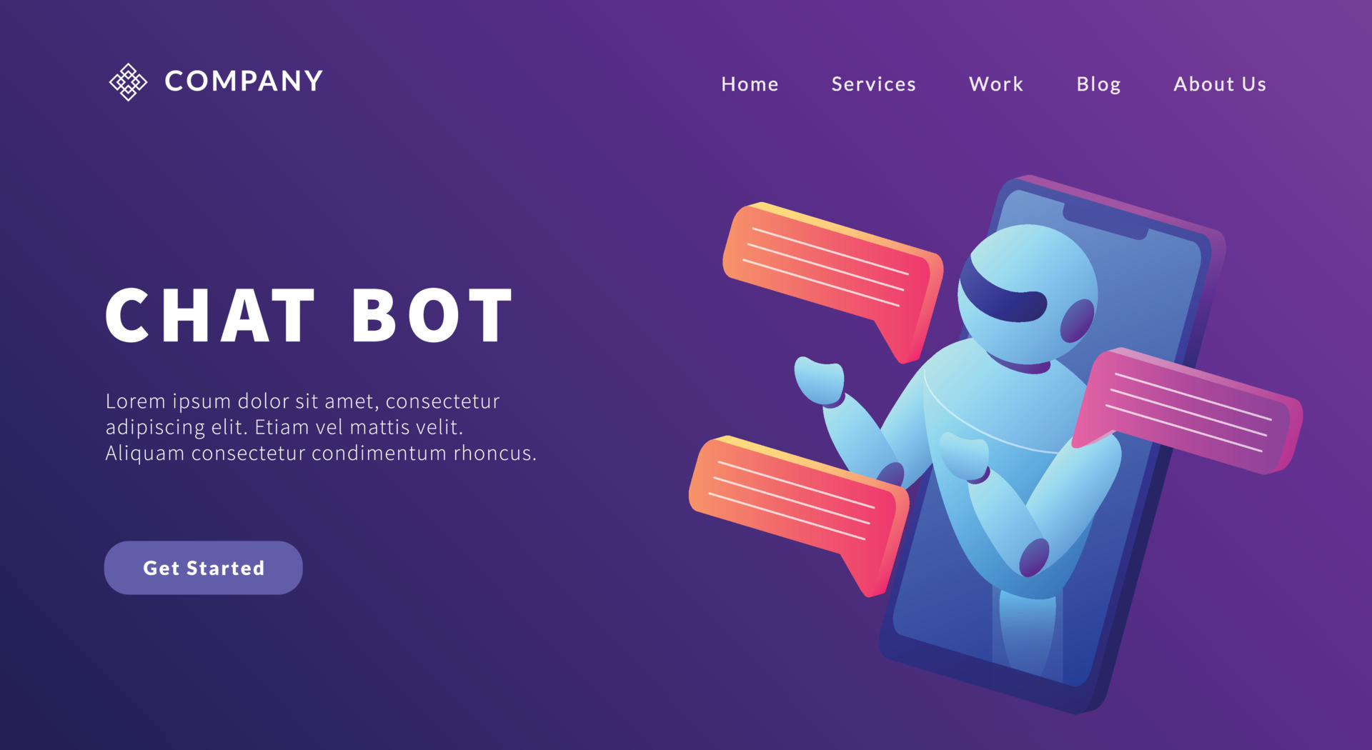 chatbot technology communication with smartphone and robot concept for ... chatbot technology communication with smartphone and robot concept for ...