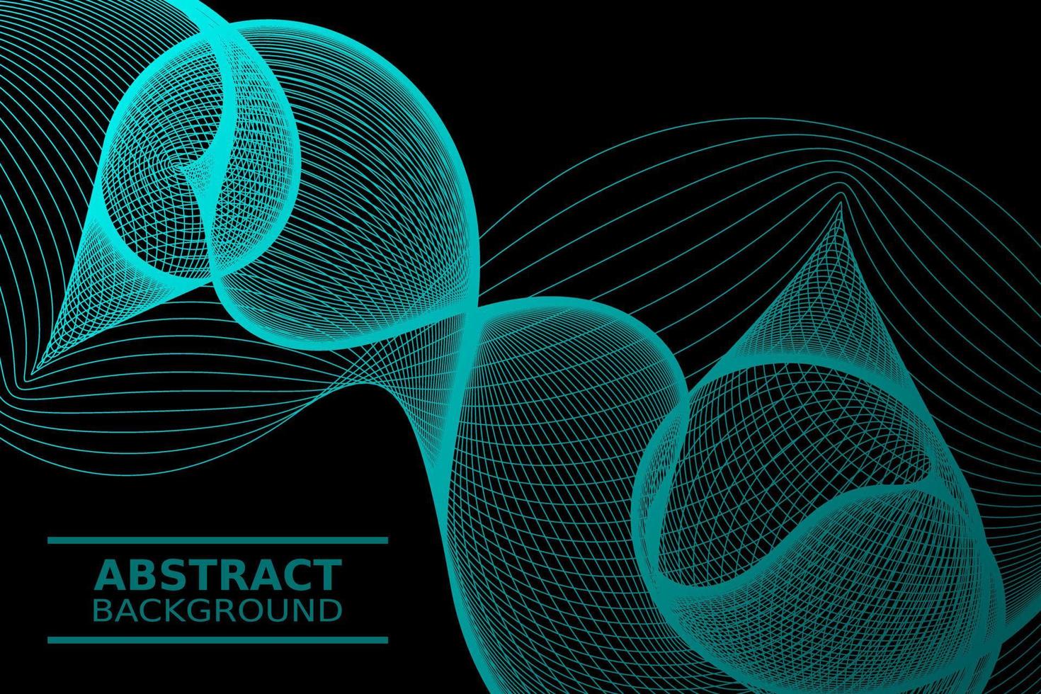 Abstract wave element for design. Digital frequency track equalizer ...