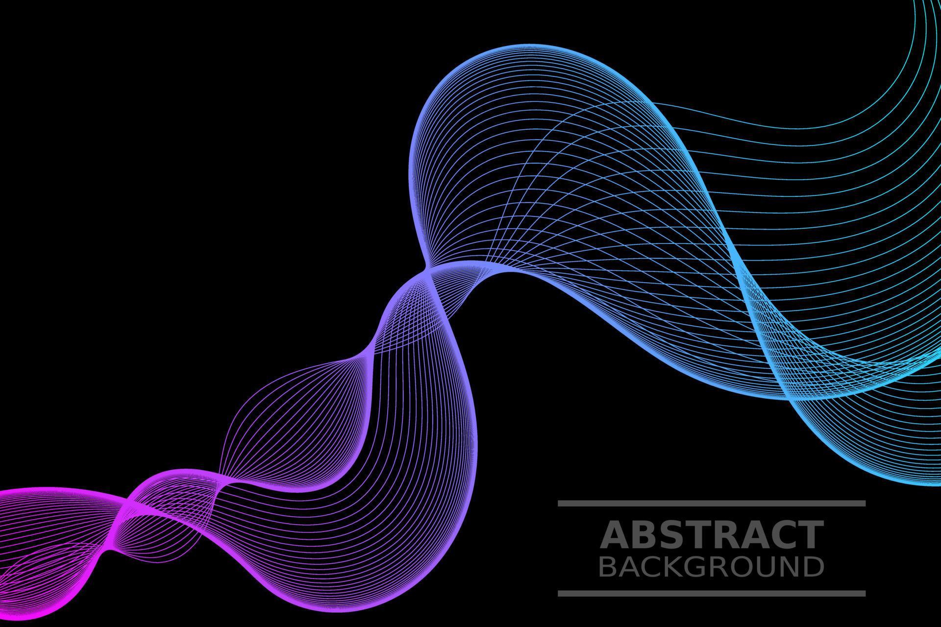 Abstract wave element for design. Digital frequency track equalizer ...