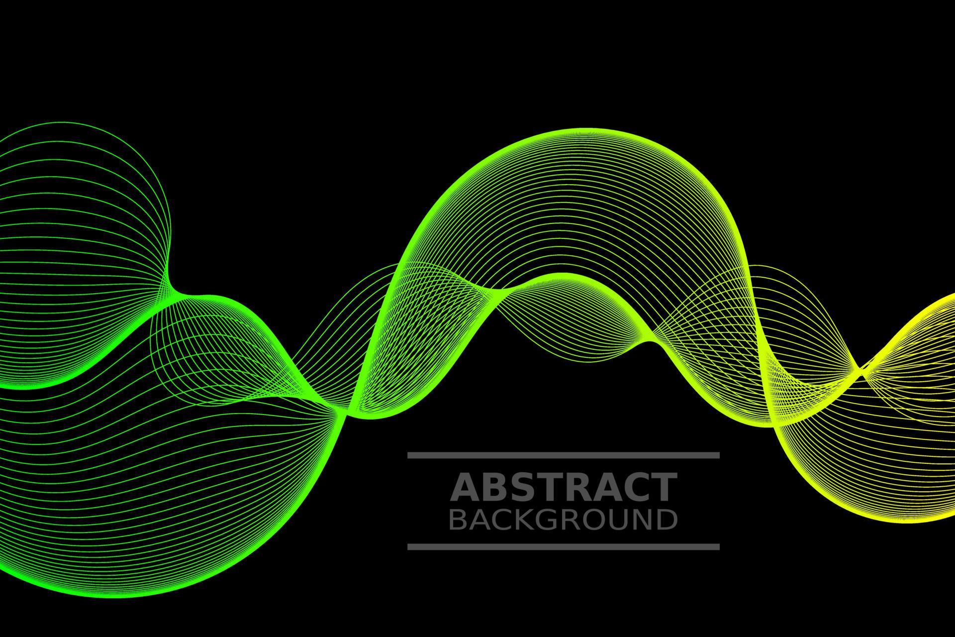 Abstract wave element for design. Digital frequency track equalizer ...