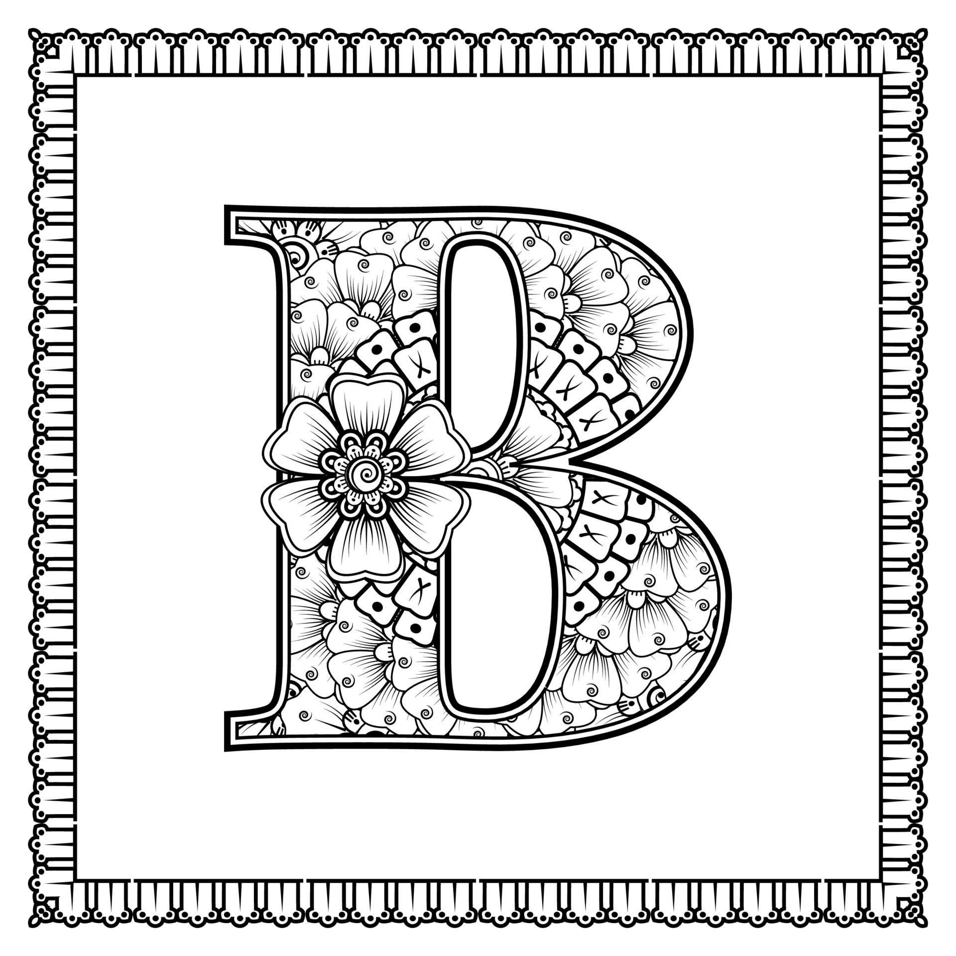 Letter B Drawings