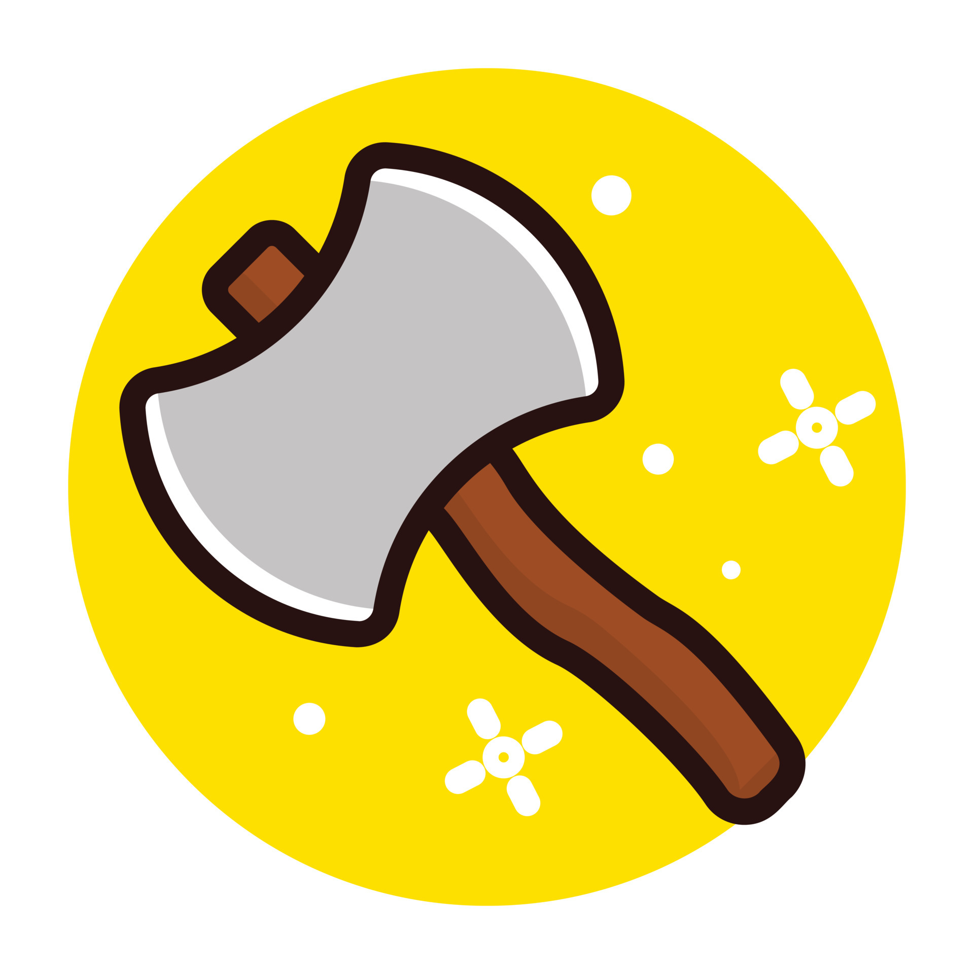 Double Bit Axe 4744721 Vector Art at Vecteezy