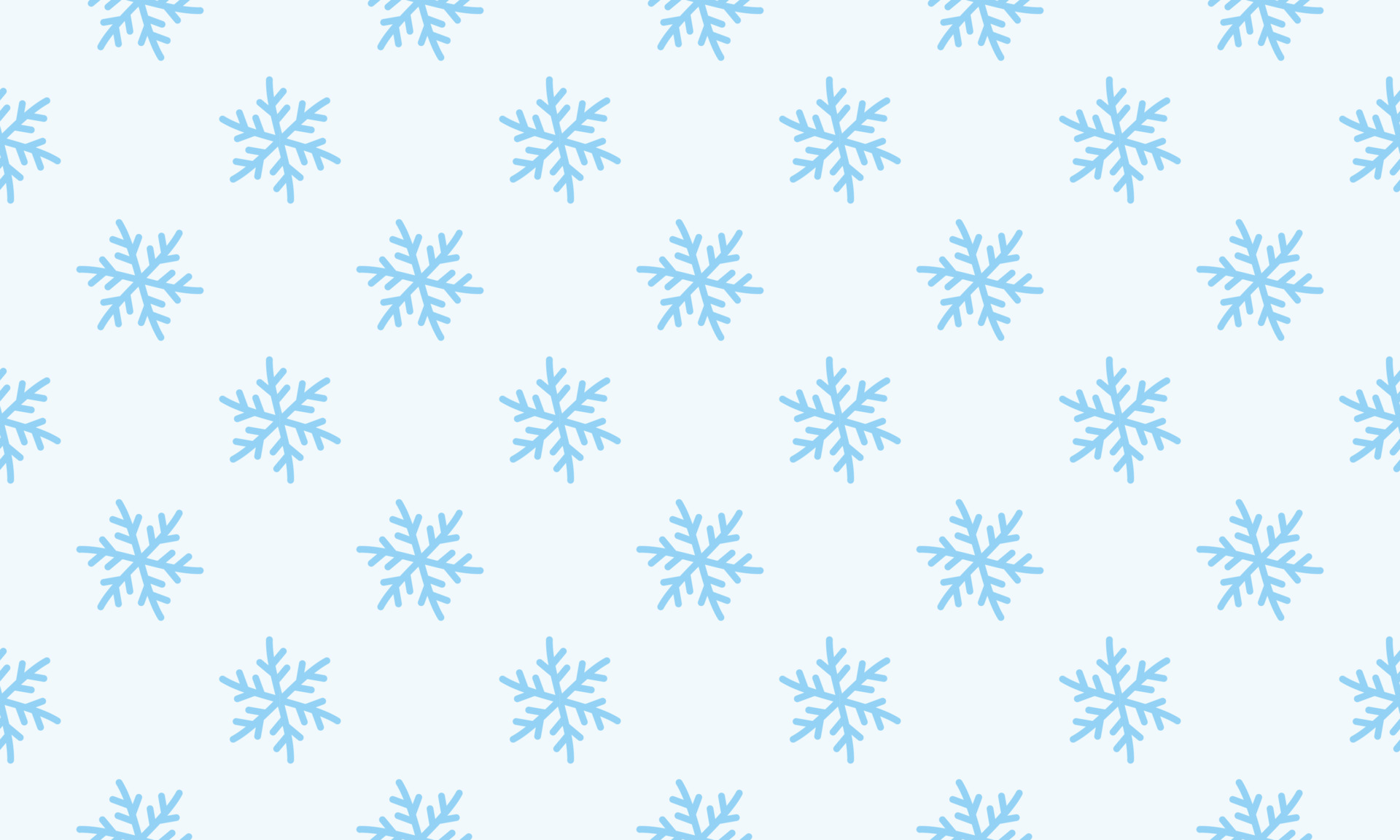 Snowflake Background Pattern