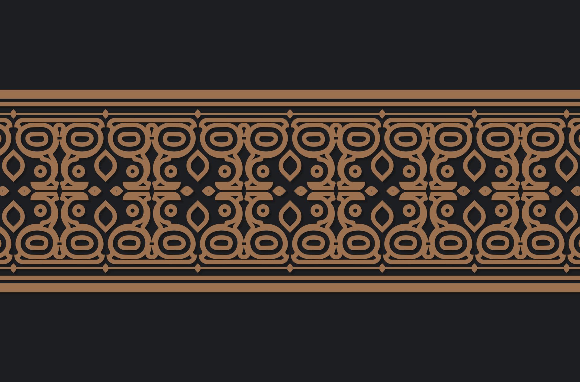 ornamental pattern border Design Template 4749141 Vector Art at Vecteezy