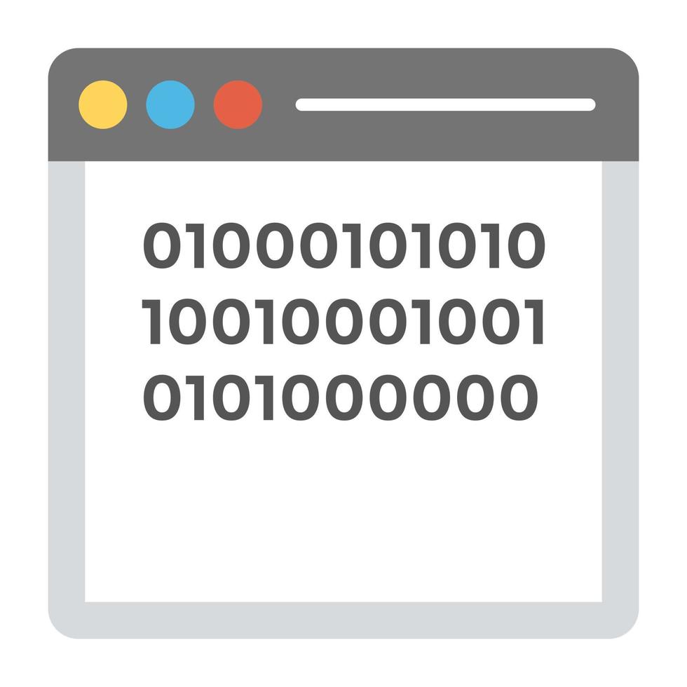 Binary Interface Concepts 4754552 Vector Art at Vecteezy