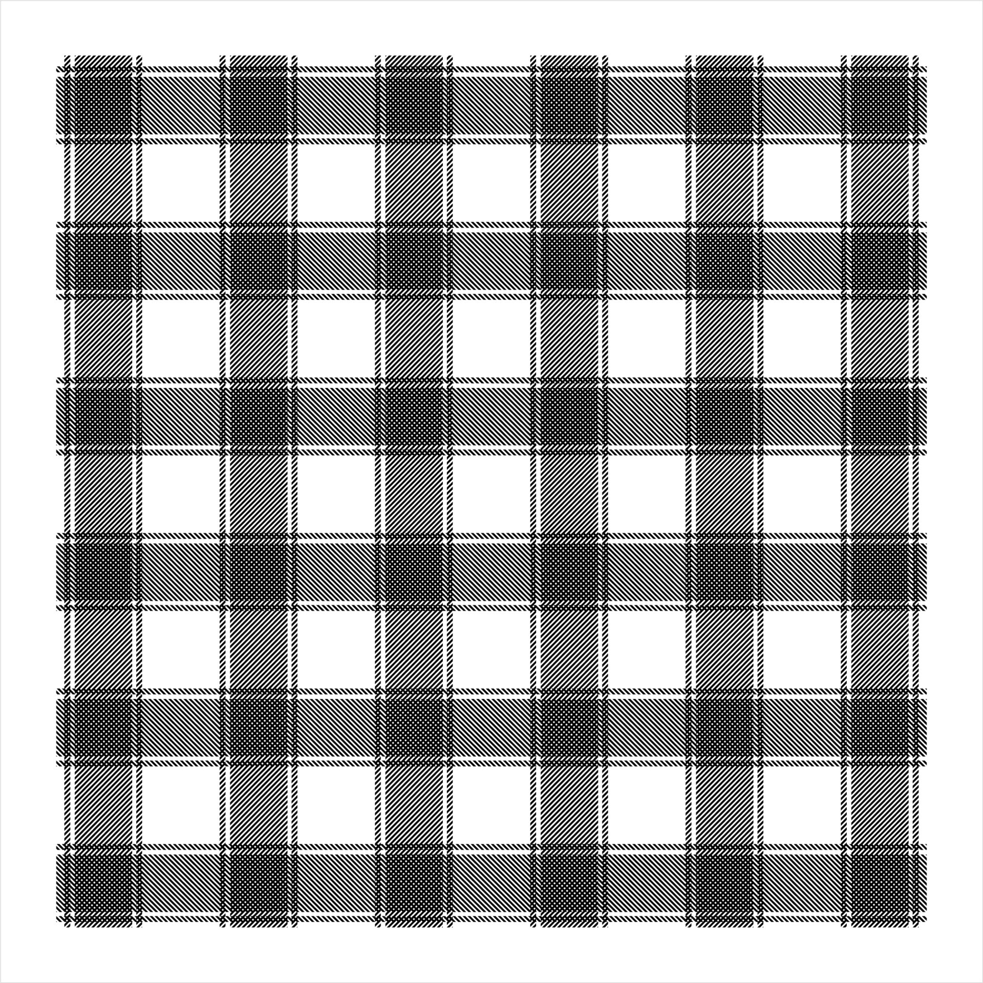 Black And White Vector Abstract Vertical And Horizontal Line Pattern