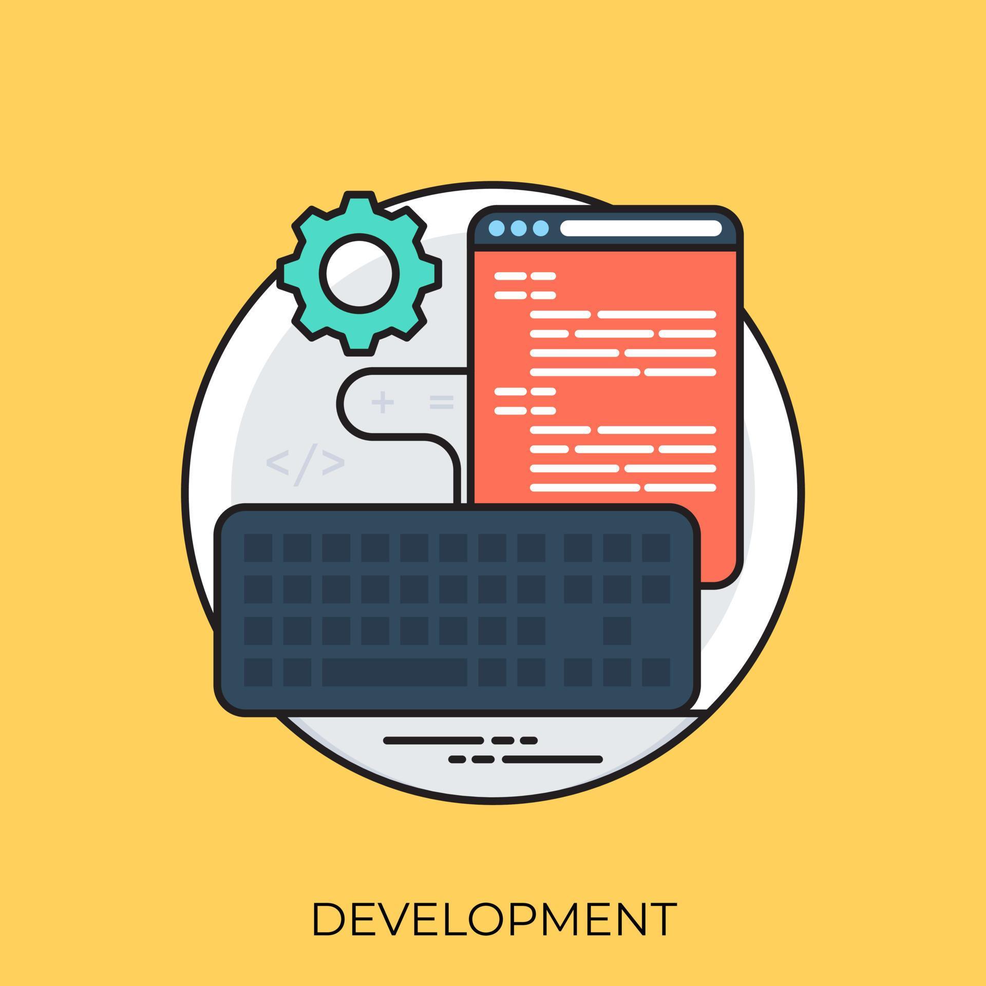 Web Development Concepts 4766672 Vector Art at Vecteezy