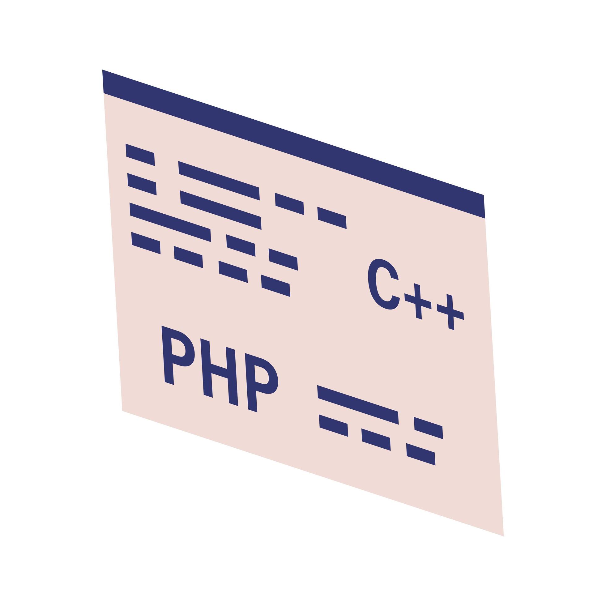 programming language web 4800479 Vector Art at Vecteezy