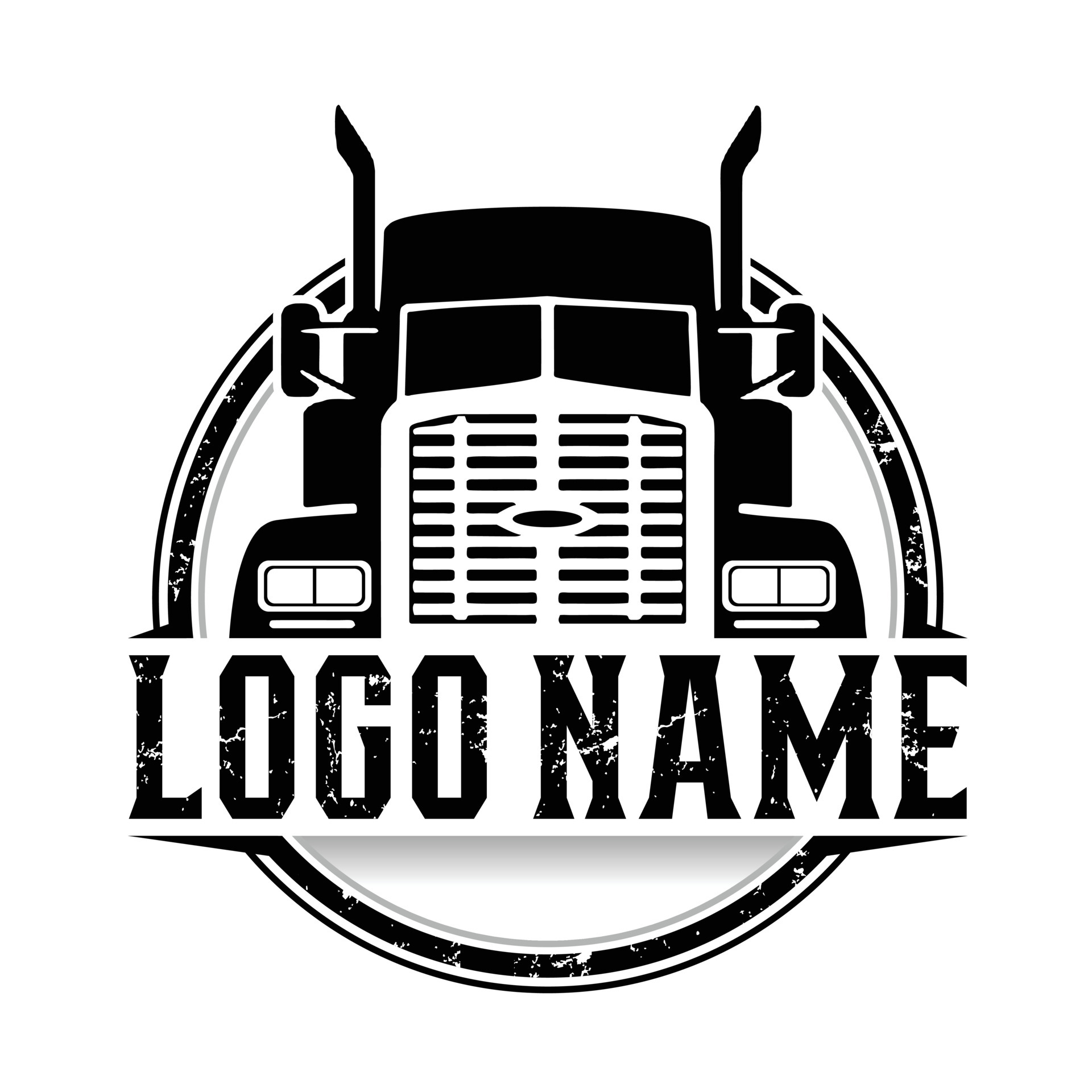 Truck Company Logo 18 Wheeler Truck Badge Concept Logo Vector Isolated truck-company-logo-18-wheeler-truck-badge-concept-logo-vector-isolated