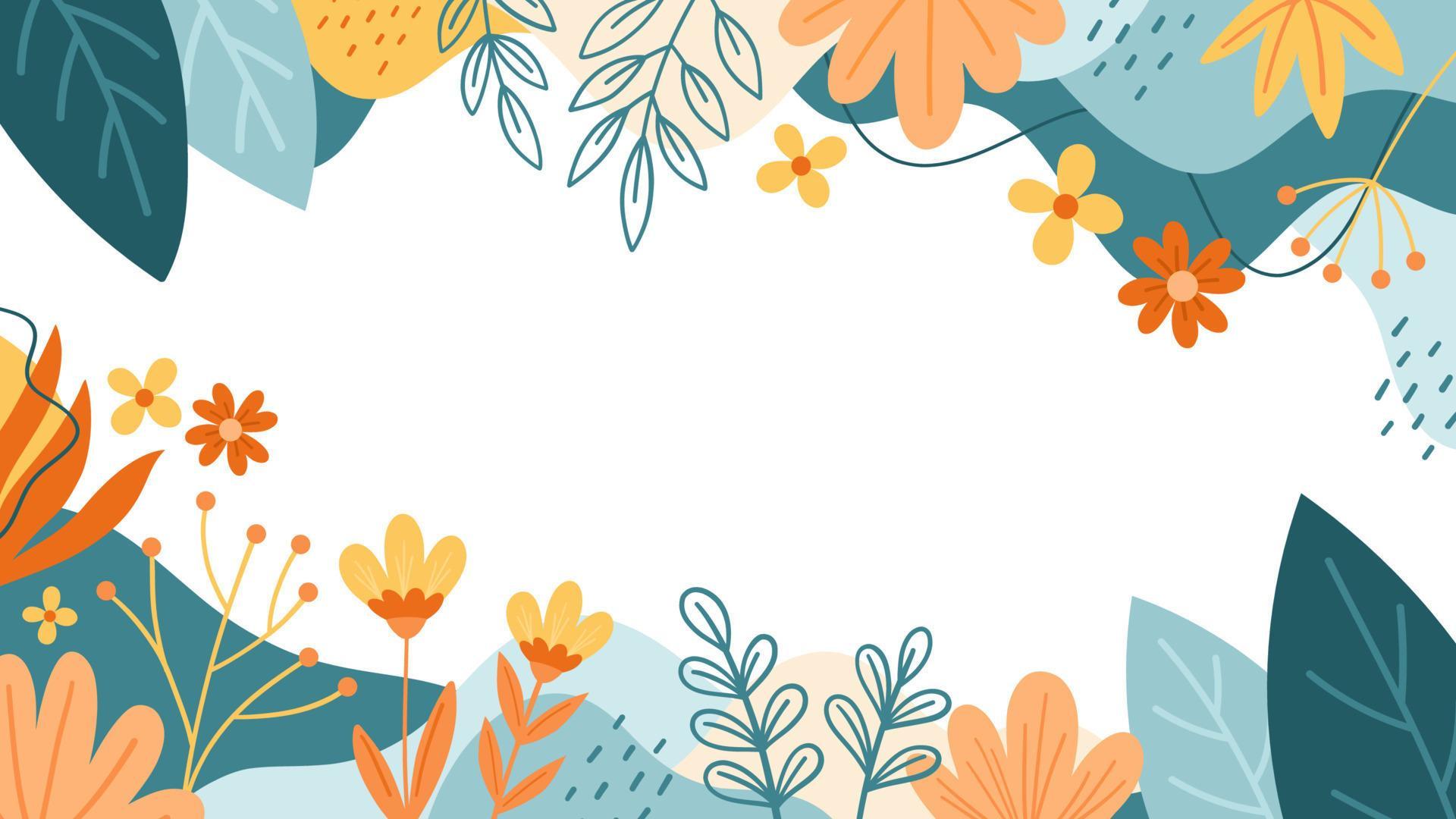 Floral Spring Season Background 4810573 Vector Art at Vecteezy