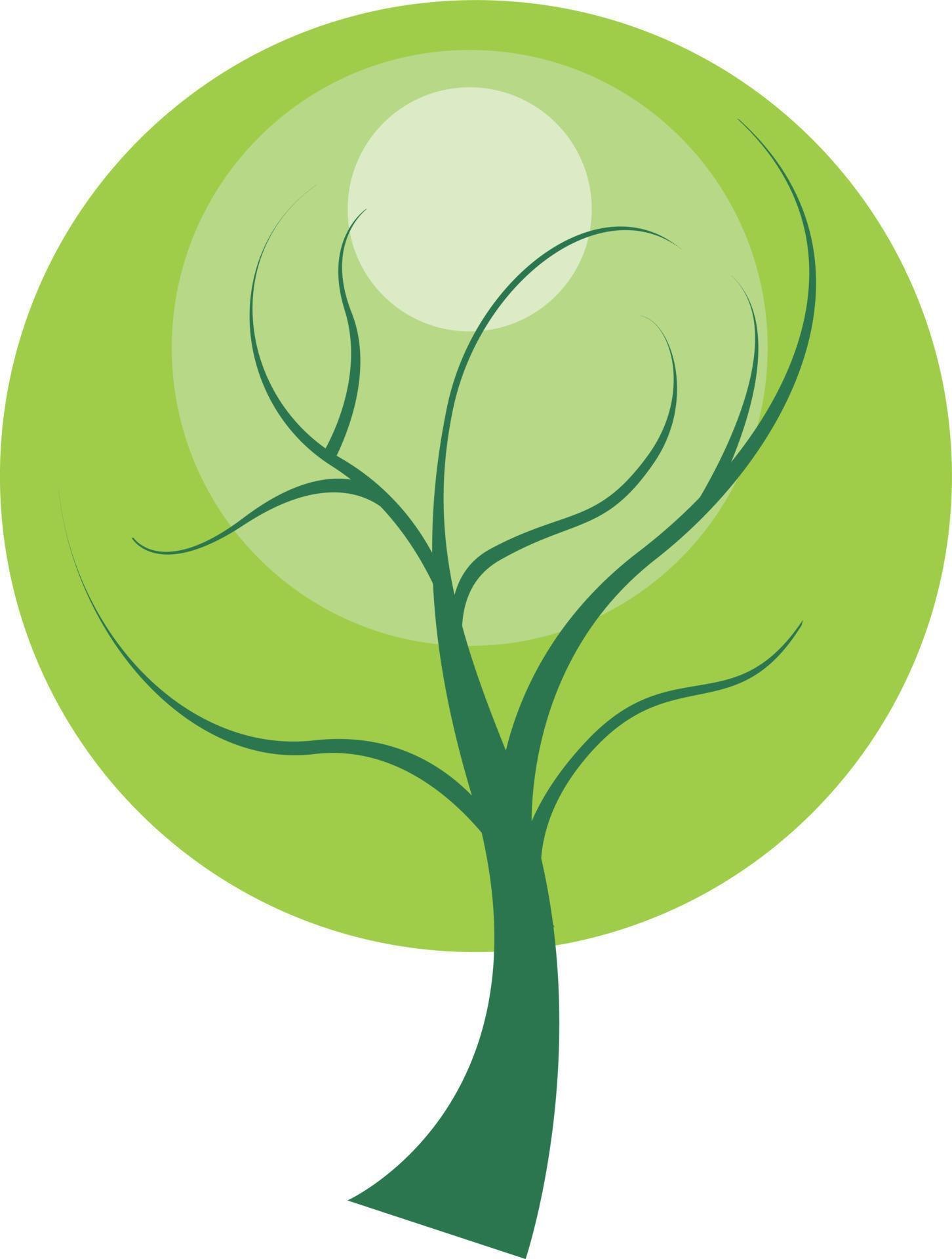 Green Spring Creative Tree Without Leaves 4822266 Vector Art at Vecteezy