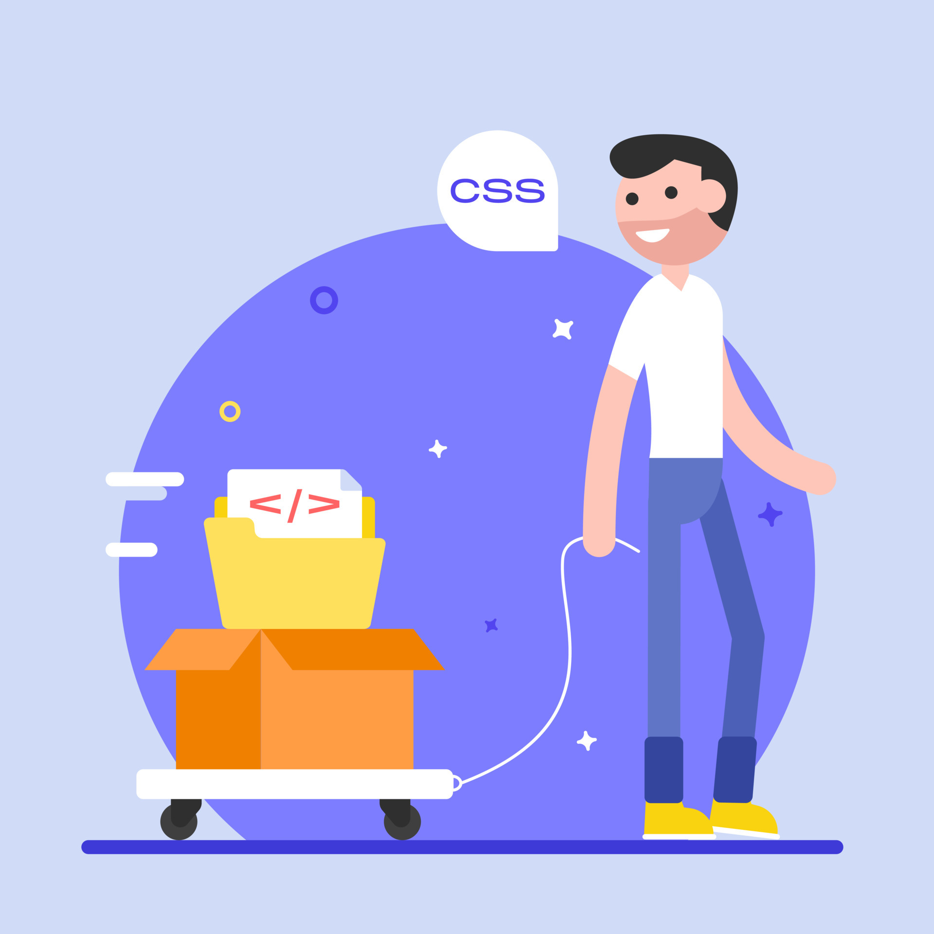 Source Code and Packages 4824738 Vector Art at Vecteezy