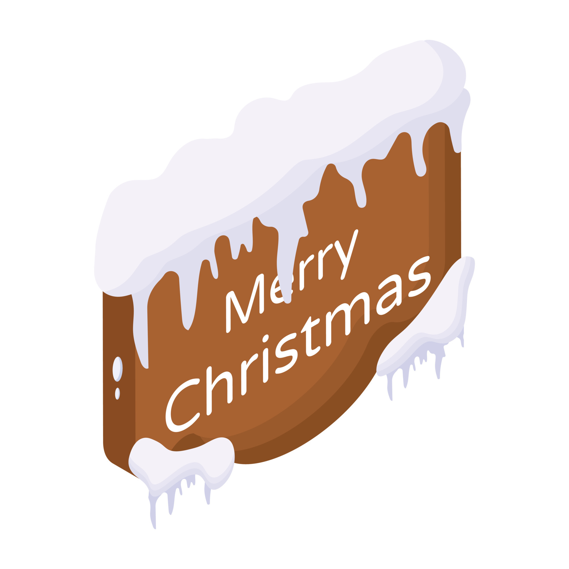 Merry Christmas Signboard 4824882 Vector Art At Vecteezy