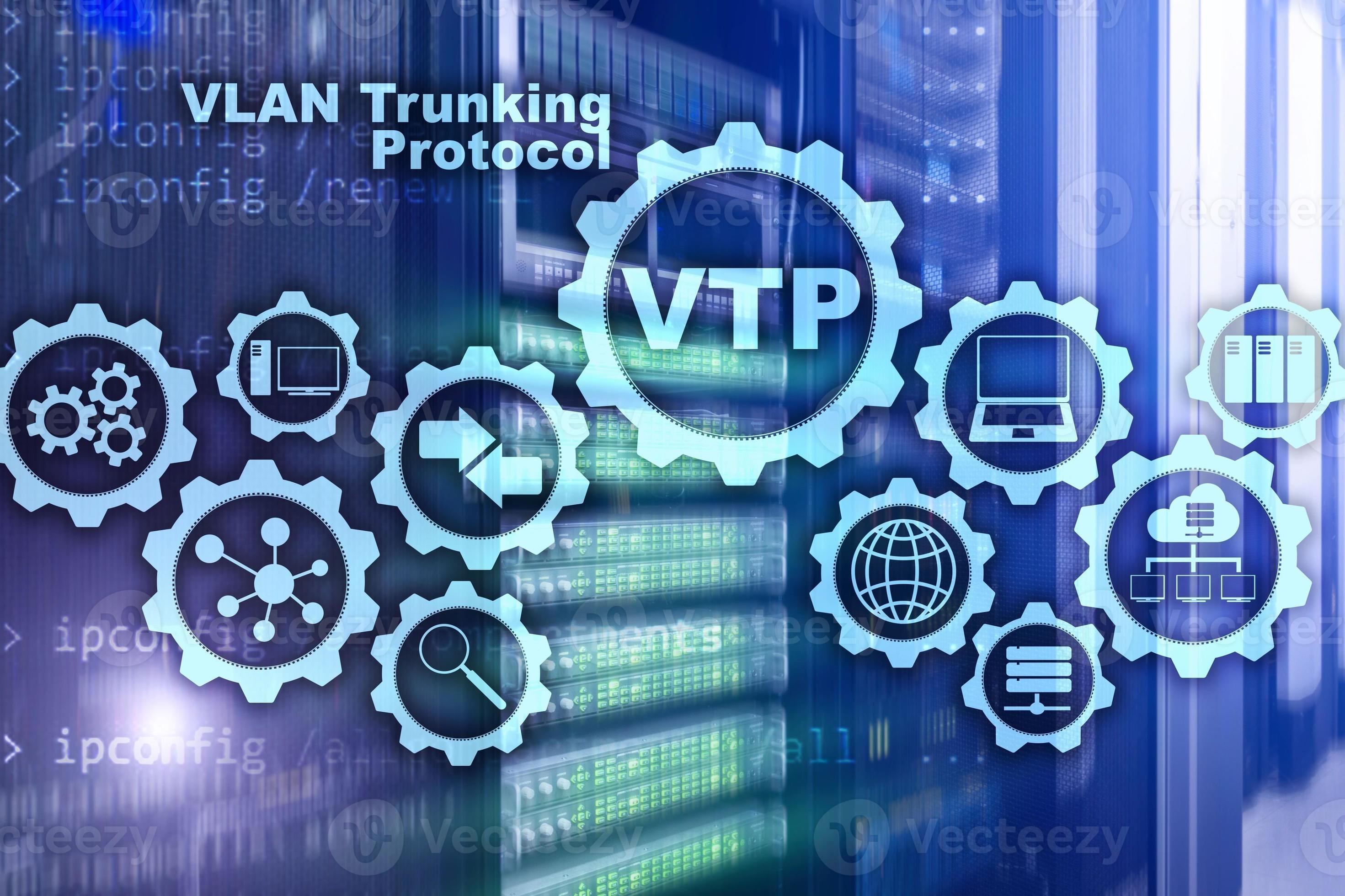 Protocolo de enlace troncal vlan. red de área local virtual. vtp ... Protocolo de enlace troncal vlan. red de área local virtual. vtp ...