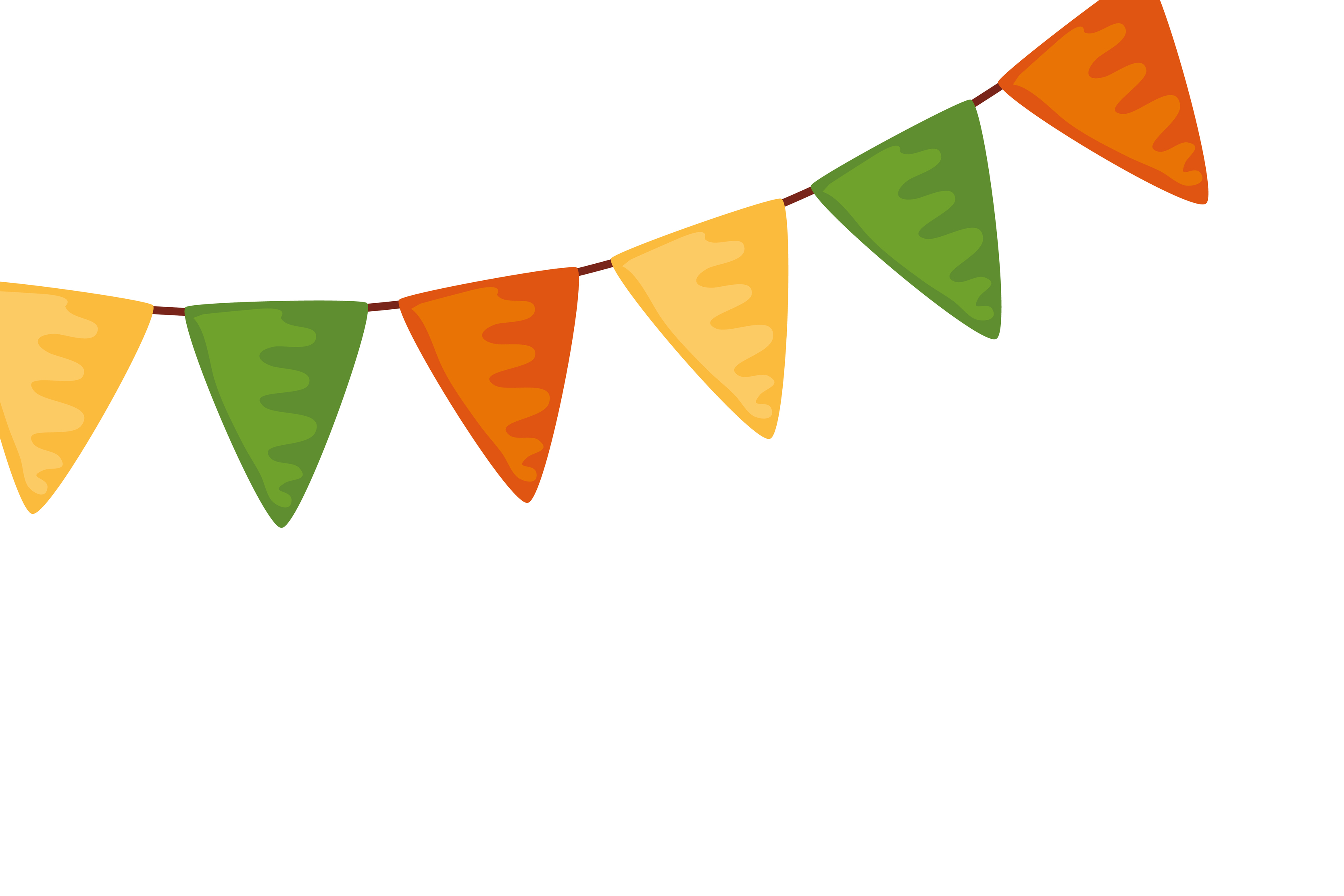 Fall Pennant Banner Clip Art Free