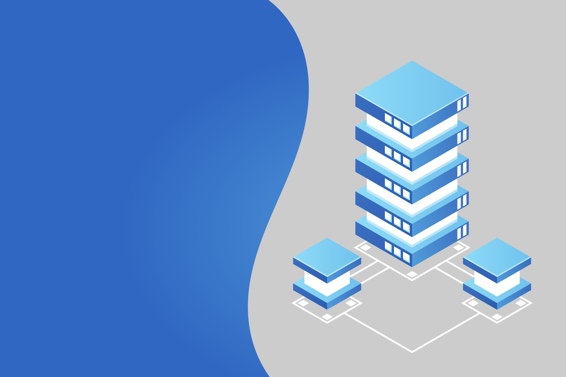 Transfer of user data to the server. Data flow. Data storage. Server ...