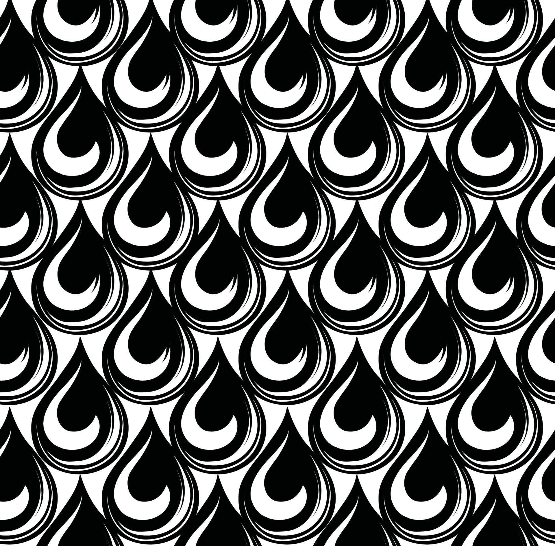 Water drop seamless pattern. Geometric abstract background with ... Water drop seamless pattern. Geometric abstract background with ...