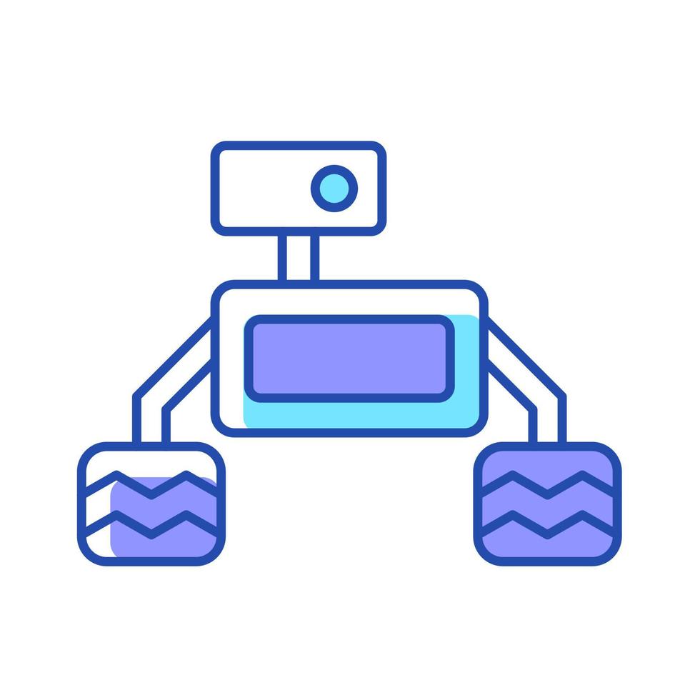 Space exploration robot RGB color icon 4841381 Vector Art at Vecteezy Space exploration robot RGB color icon 4841381 Vector Art at Vecteezy