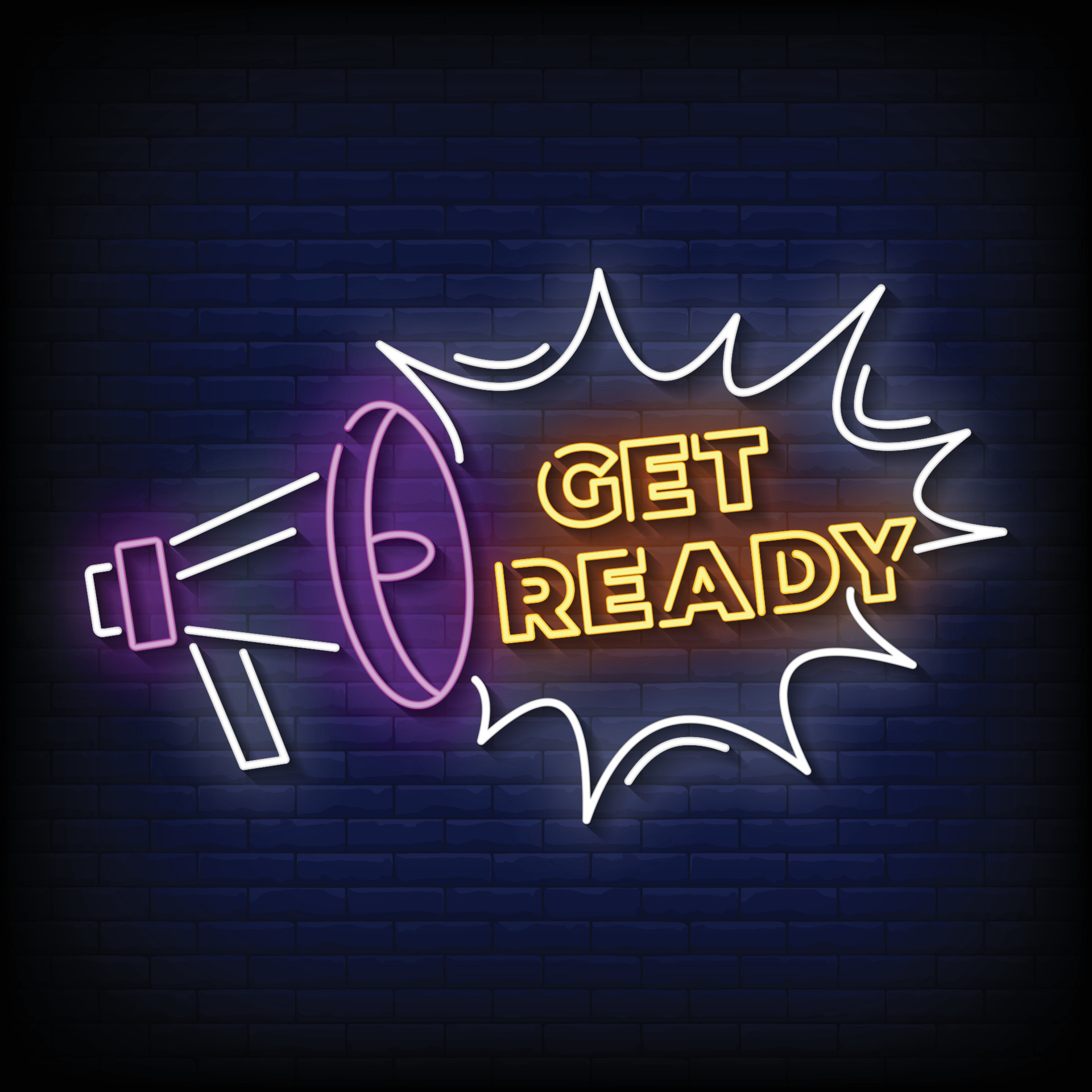 Get Ready Neon Signs Style Text Vector 4845783 Vector Art at Vecteezy Get Ready Neon Signs Style Text Vector 4845783 Vector Art at Vecteezy