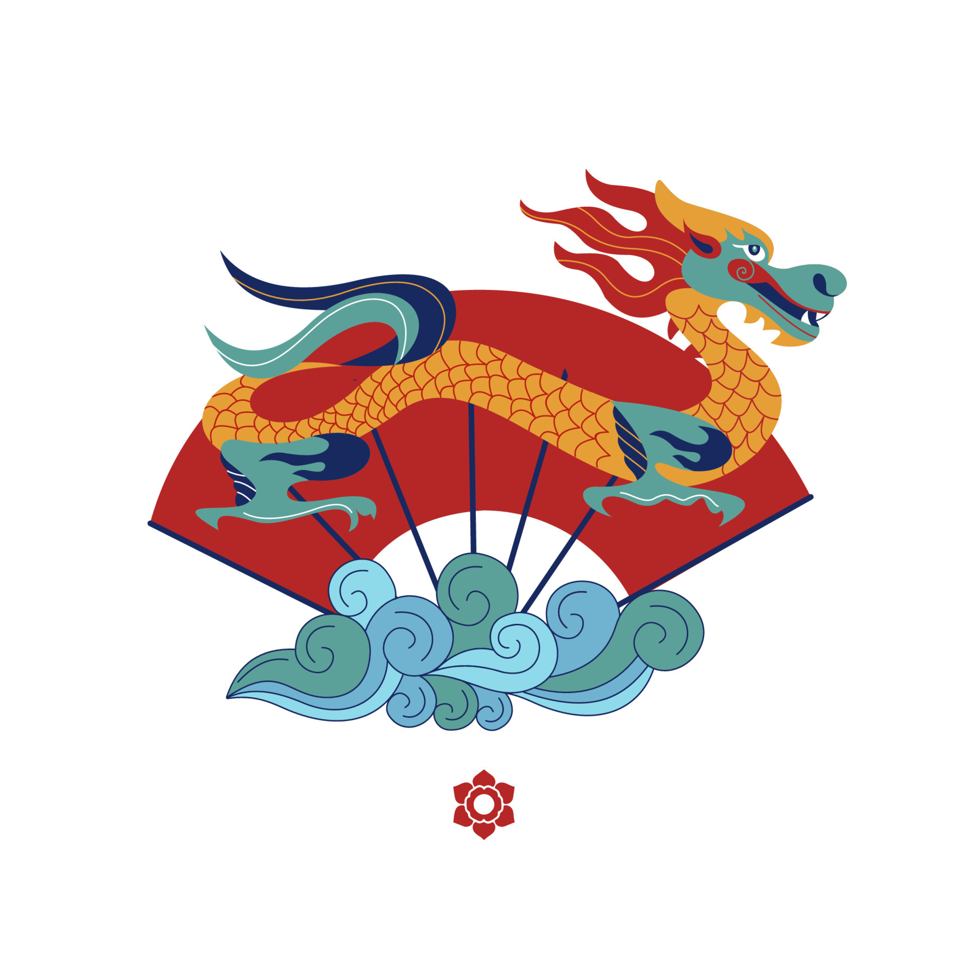 Ancient Chinese Dragon Art Wallpaper