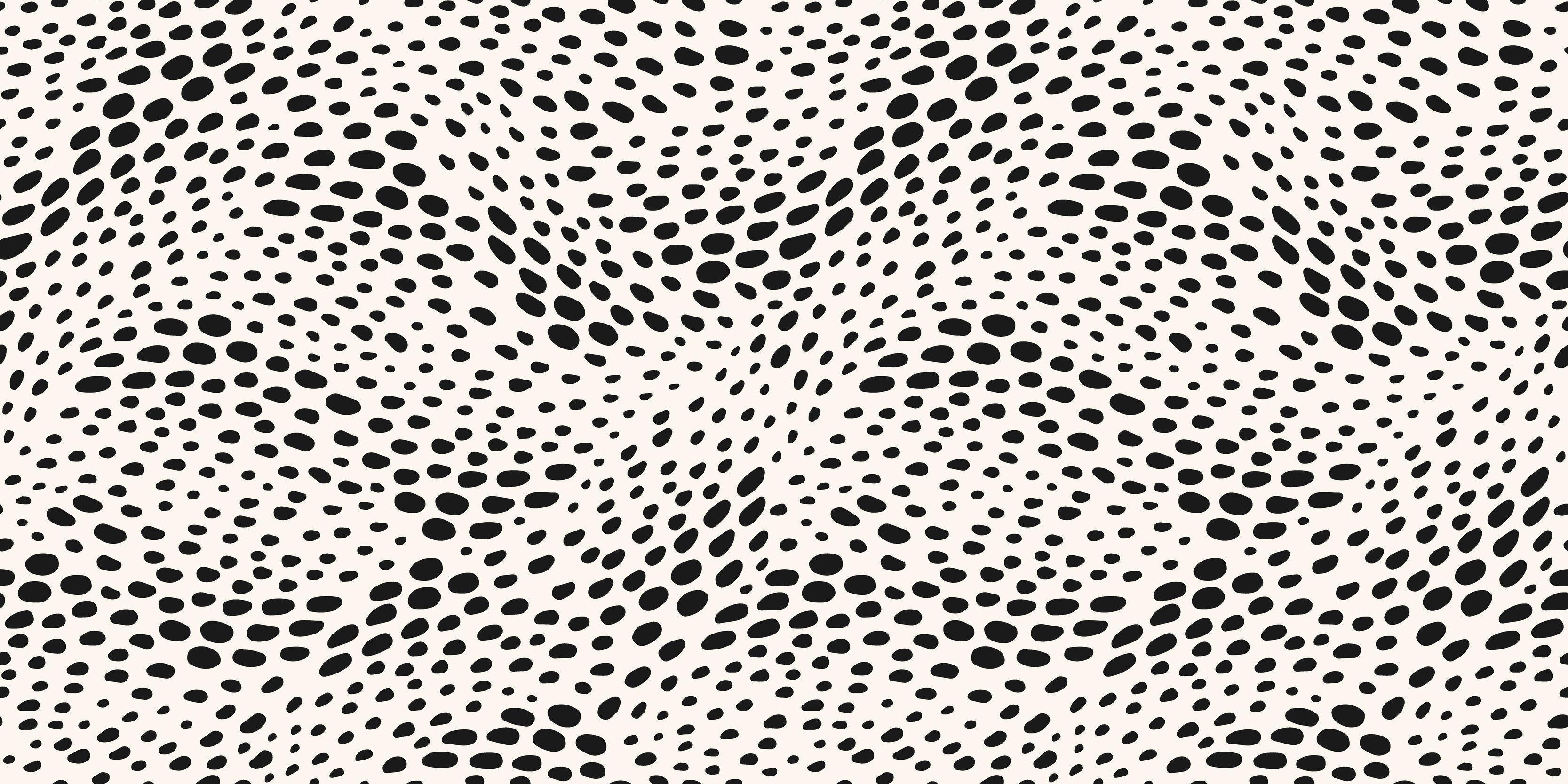 Abstract seamless pattern with dot waves . Modern abstract design ...