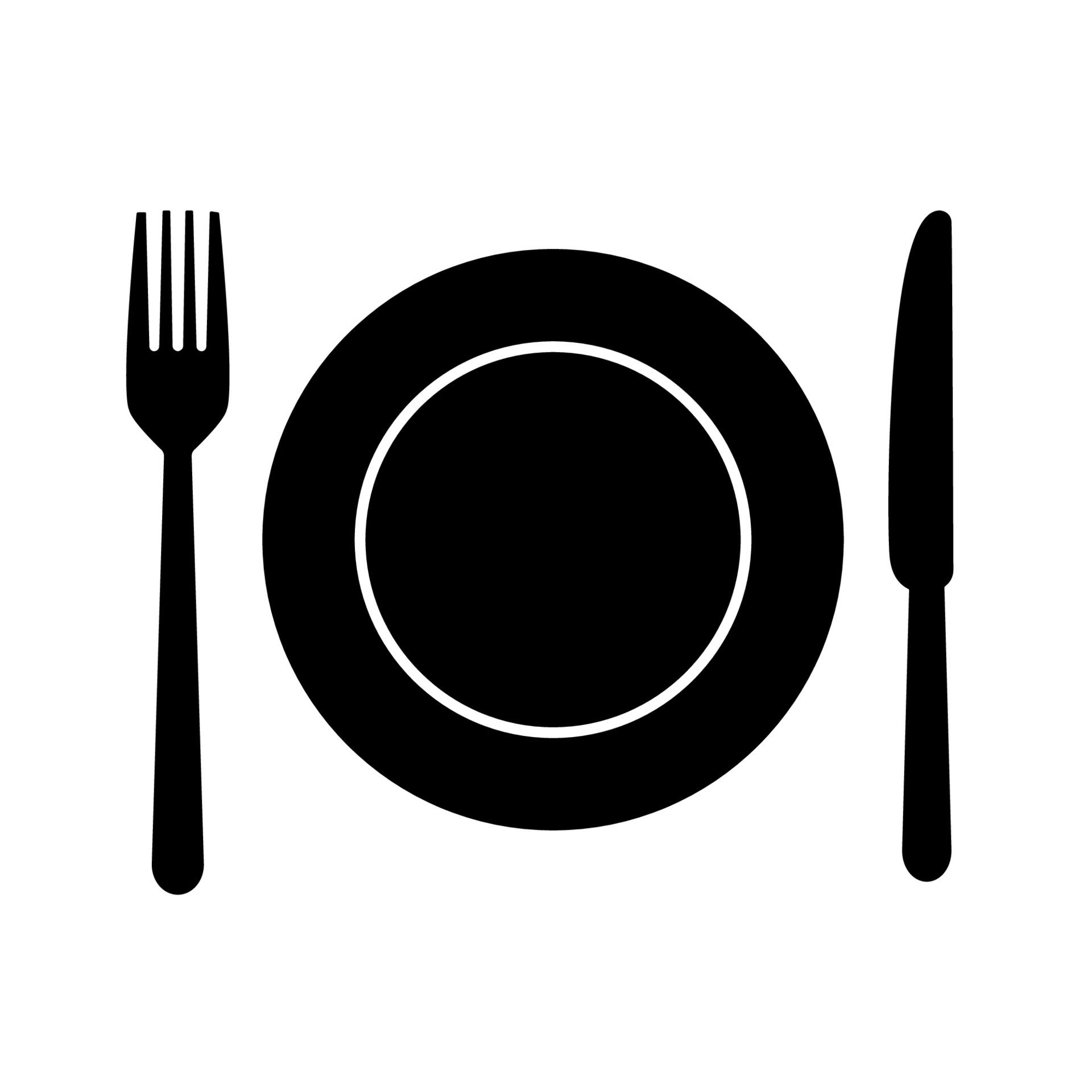 Plate, fork and knife icon 4867852 Vector Art at Vecteezy Plate, fork and knife icon 4867852 Vector Art at Vecteezy