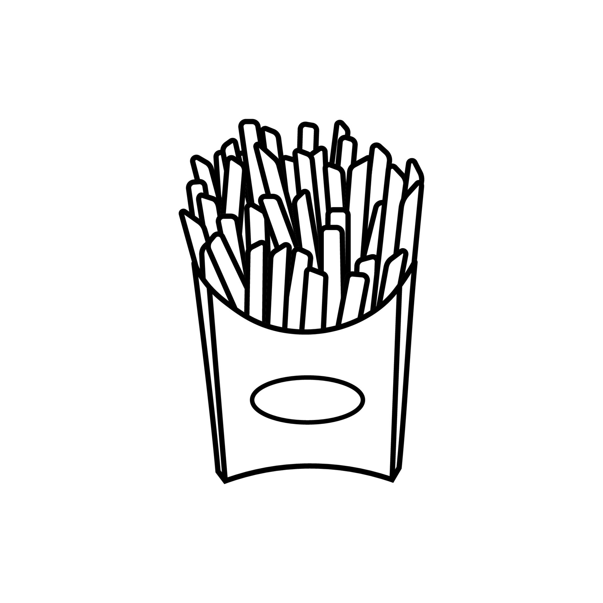 French fries outline icon 4867872 Vector Art at Vecteezy French fries outline icon 4867872 Vector Art at Vecteezy
