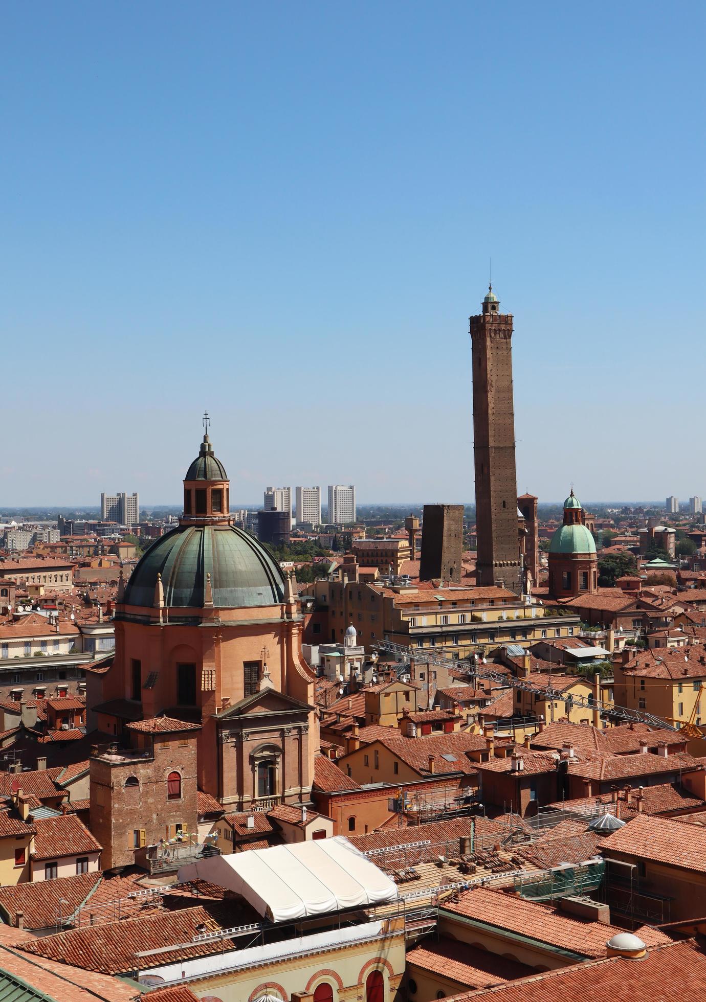 Panorama view of Bologna city center. Italy 4868338 Stock Photo at Vecteezy