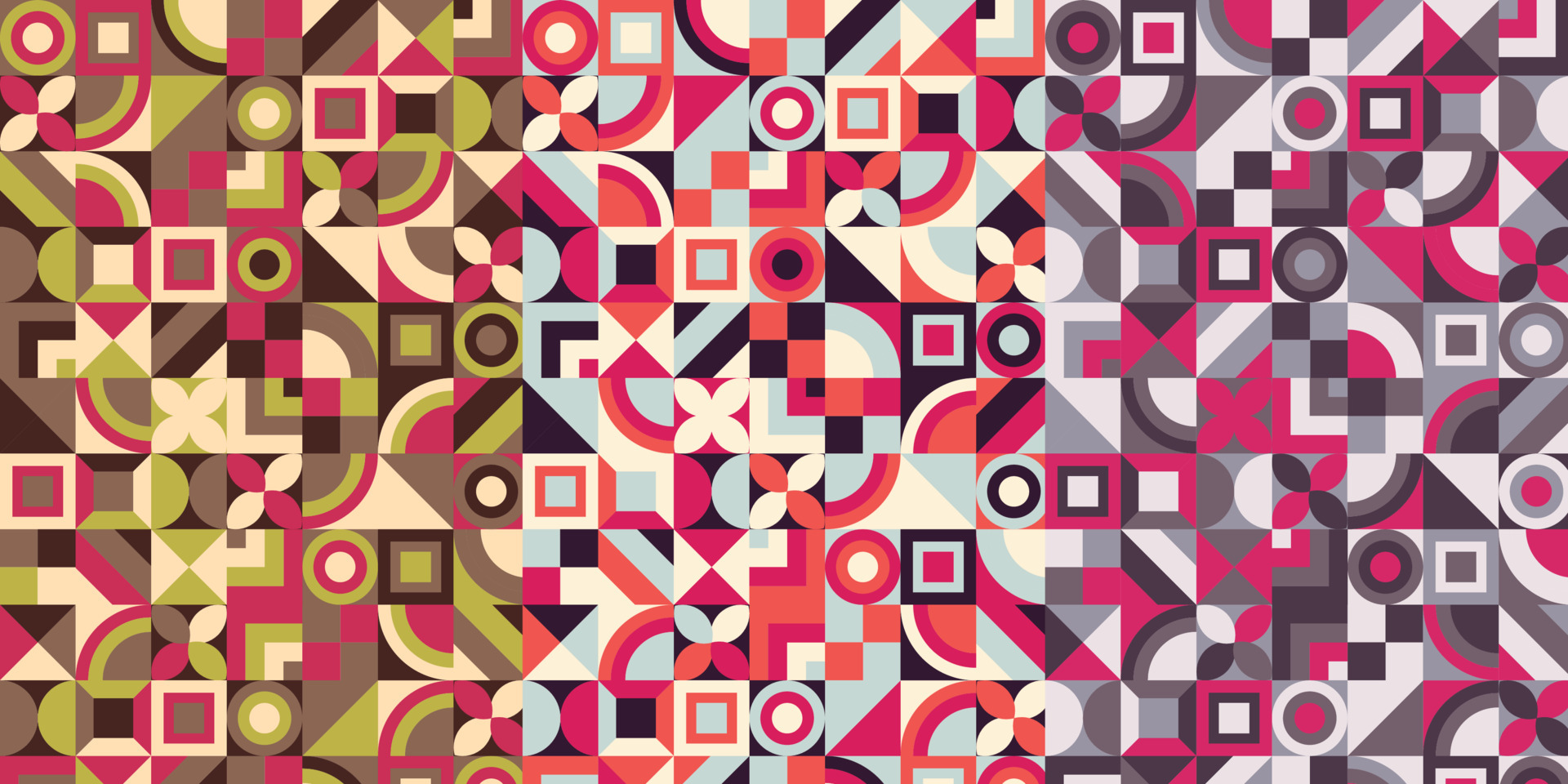 Geometric shapes pattern 4869688 Vector Art at Vecteezy