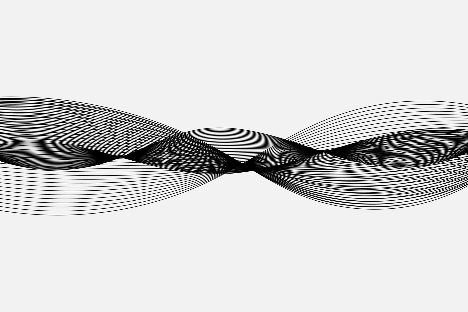 Abstract wave element for design. Digital frequency track equalizer ...