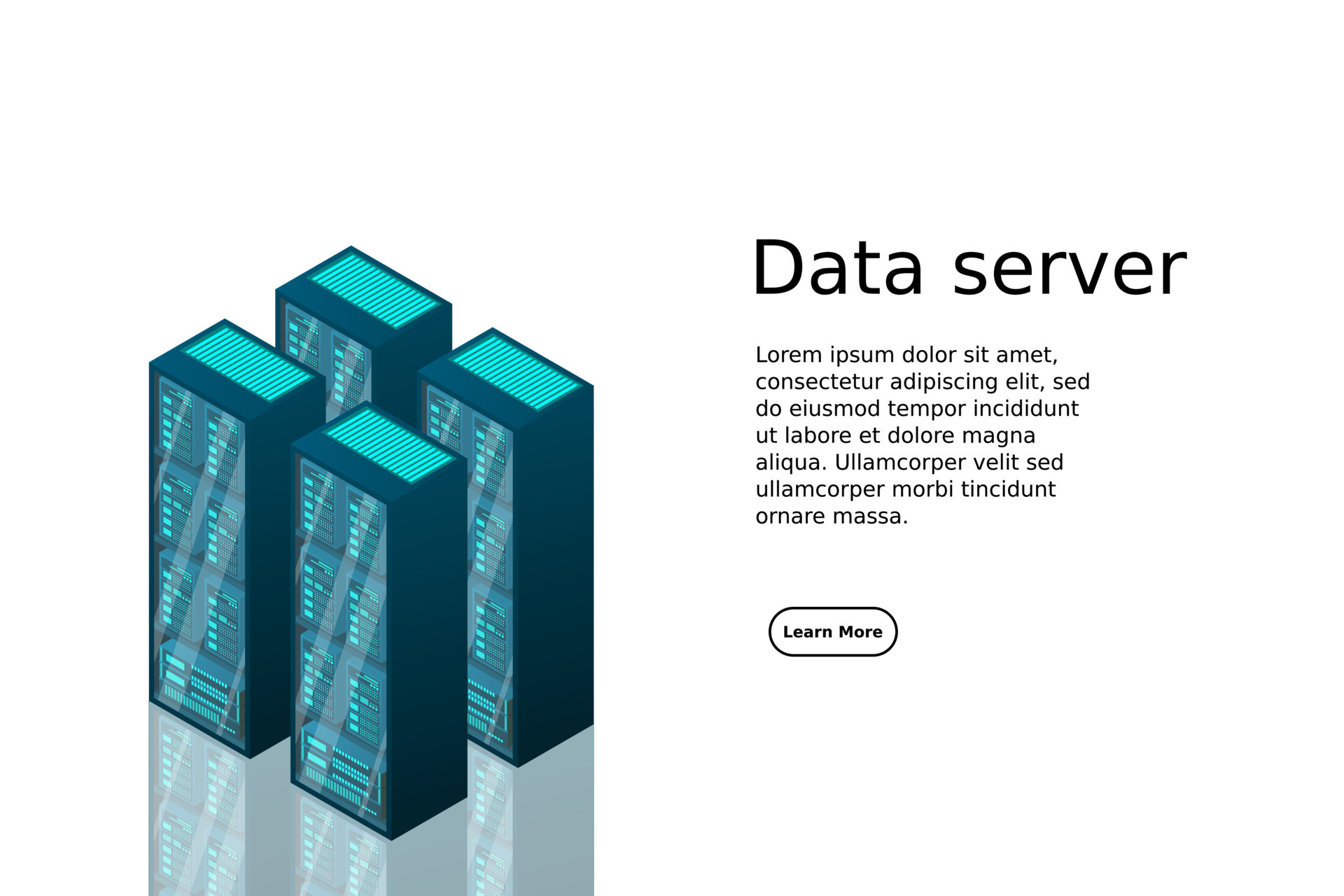 Mainframe, powered server, high technology concept, data center, cloud ...