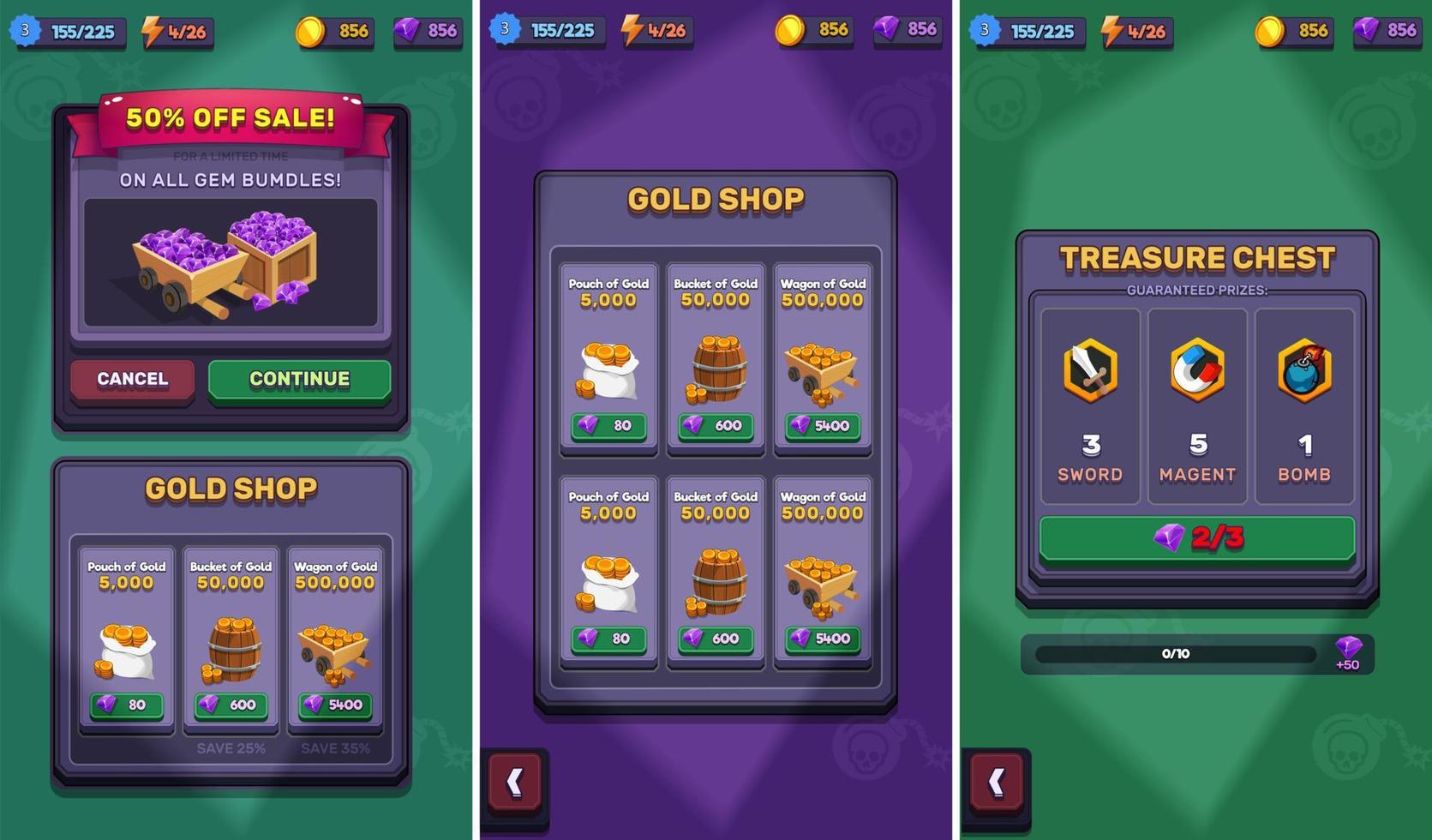 Action Game Ui Kit will Menus, pop up, screens and Game elements ... Action Game Ui Kit will Menus, pop up, screens and Game elements ...