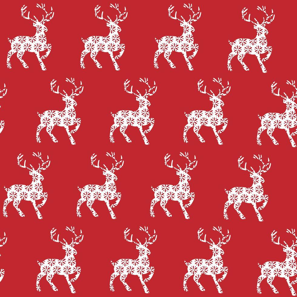 reindeer seamless pattern Art Illustration 4917045 Vector Art at Vecteezy