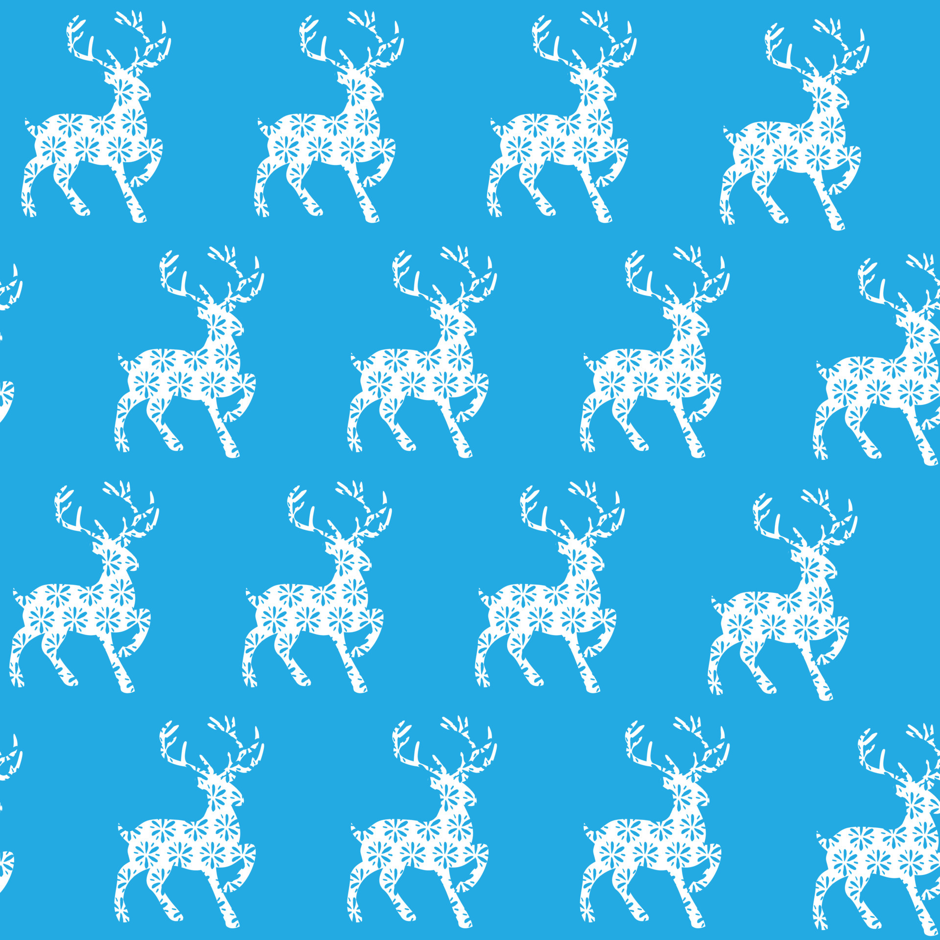 reindeer seamless pattern Art Illustration 4917046 Vector Art at Vecteezy