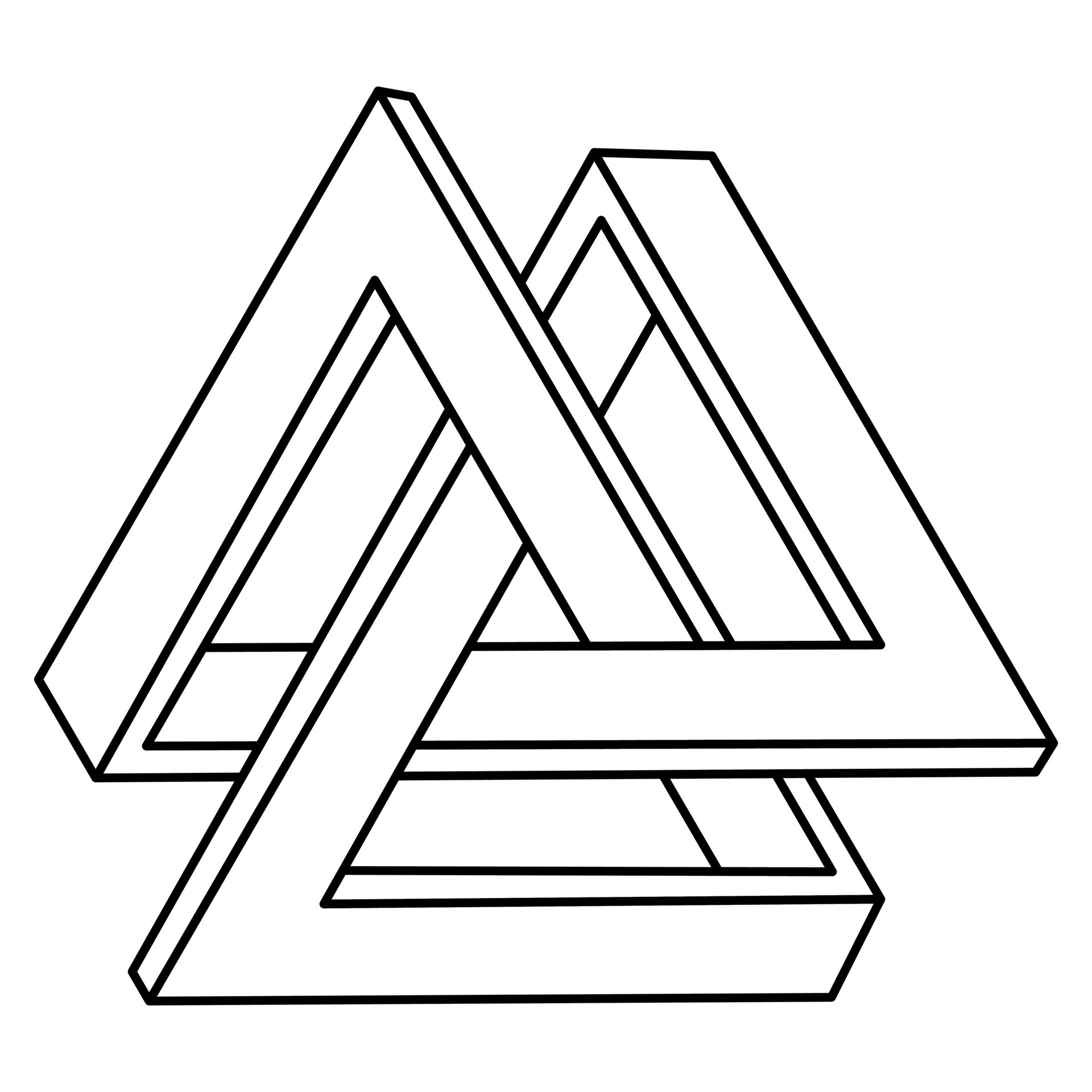 Optical Illusions Triangle Optical Illusions Triangle