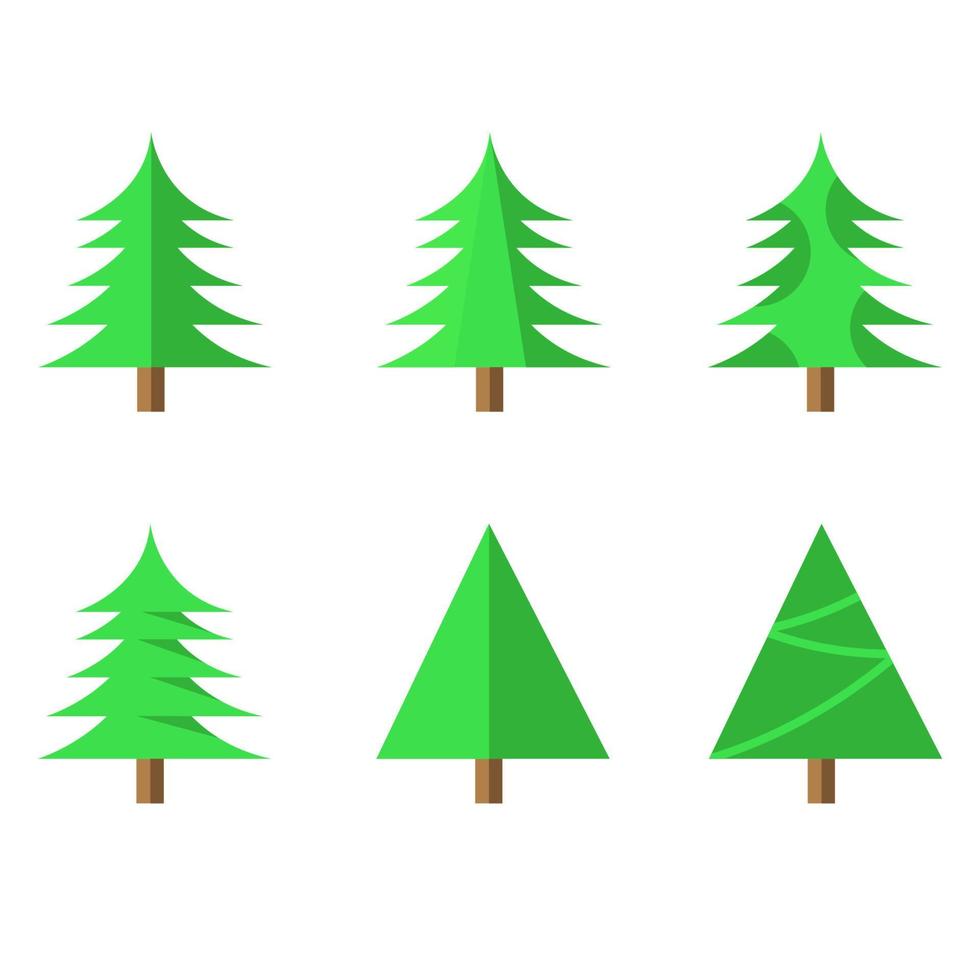 Set Bundle Tree Vector Art , Icons and Graphic Design 4925937 Vector ...