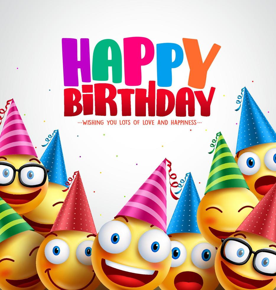 Birthday Smiley Clip Art