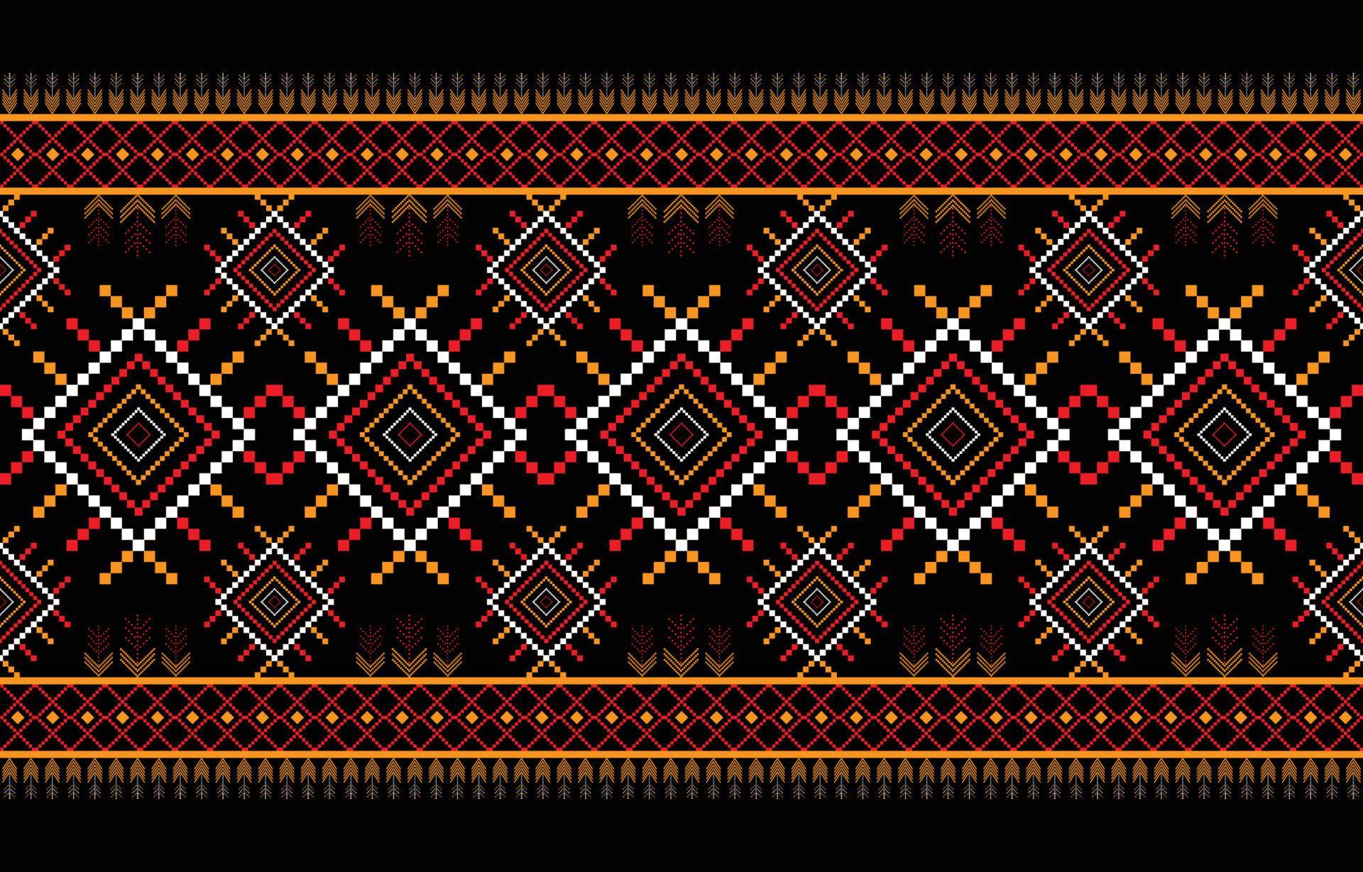 Native Patterns Traditional Textiles Abstract Ethnic Geometric Pattern