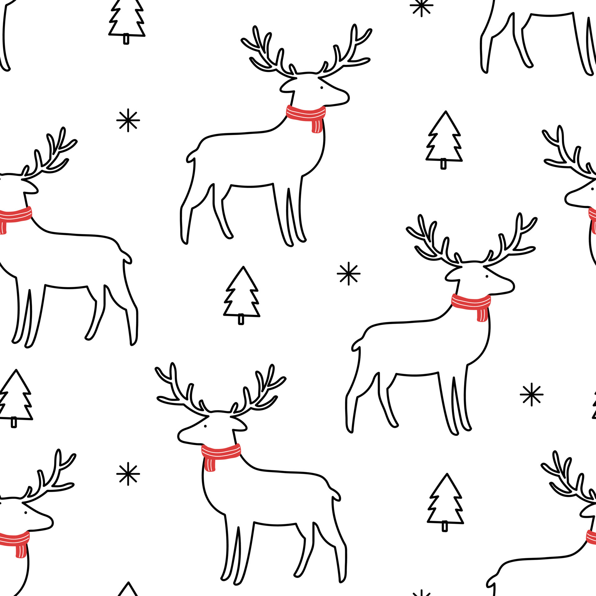 Reindeer Pattern