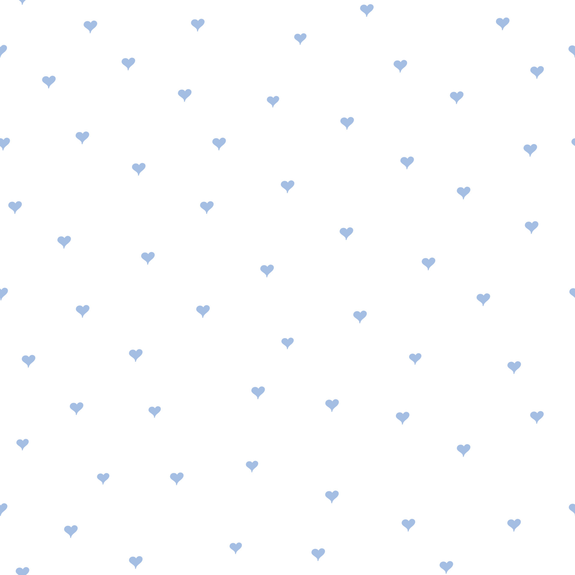 Small blue hearts on white background seamless pattern. Cute little ... Small blue hearts on white background seamless pattern. Cute little ...