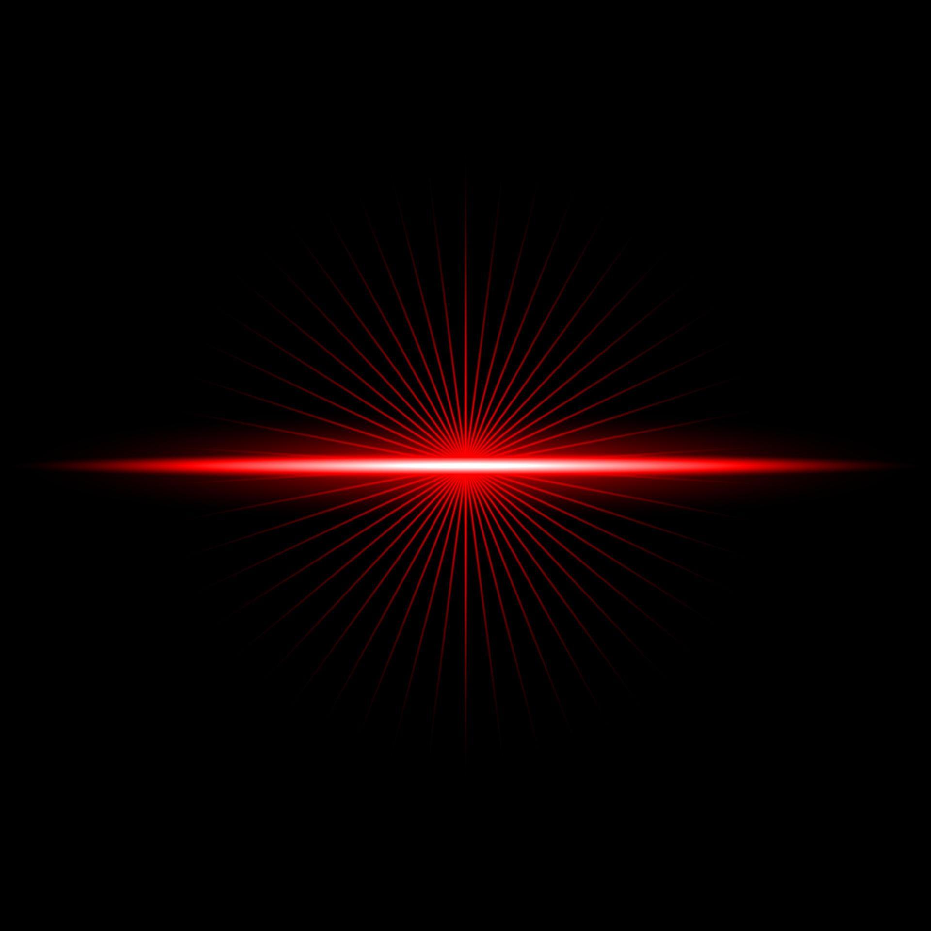 Lens Flare Red glow light ray effect illuminated 4940744 Vector Art at Vecteezy